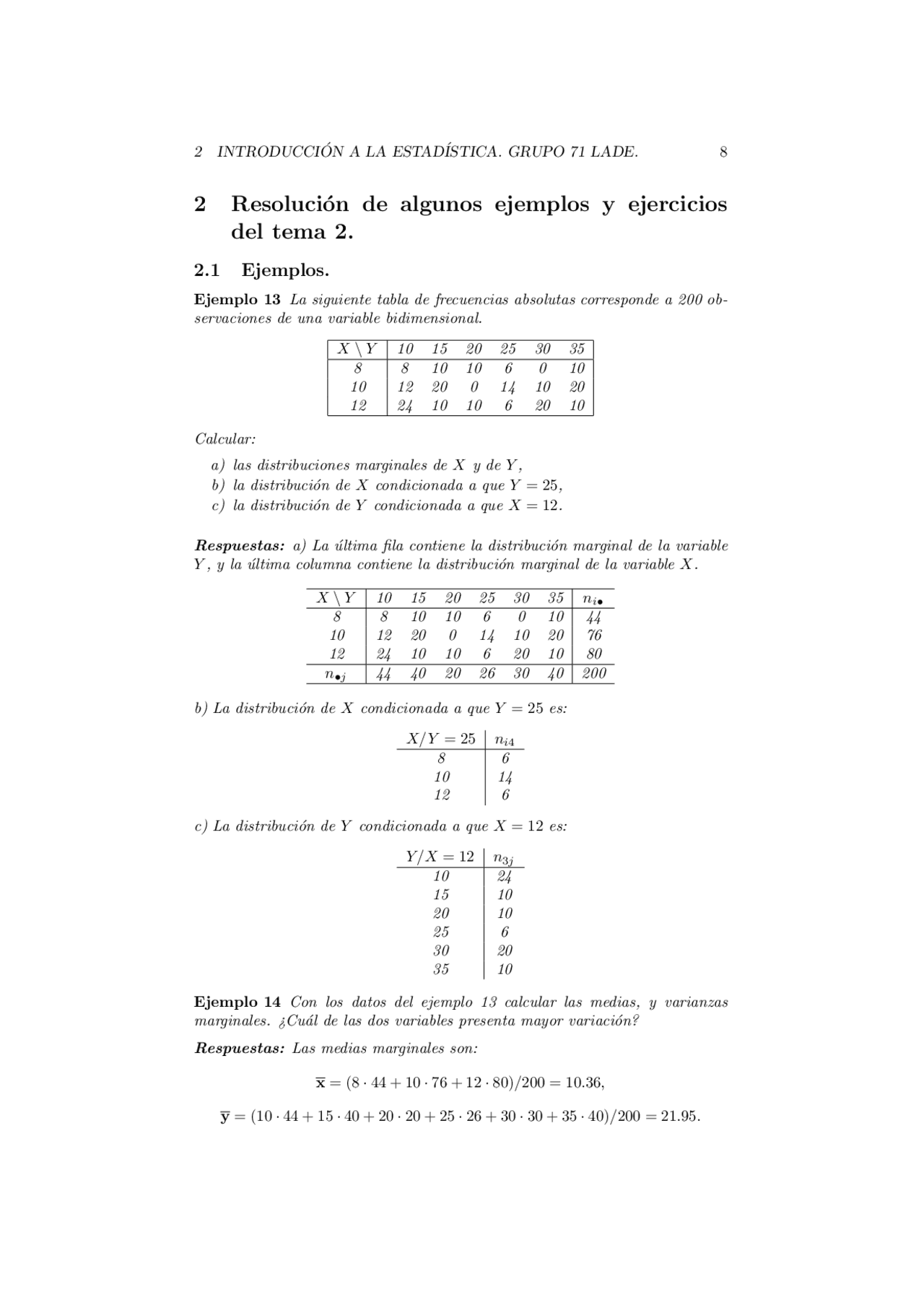 Estadistica Ejercicios Resueltos Docsity