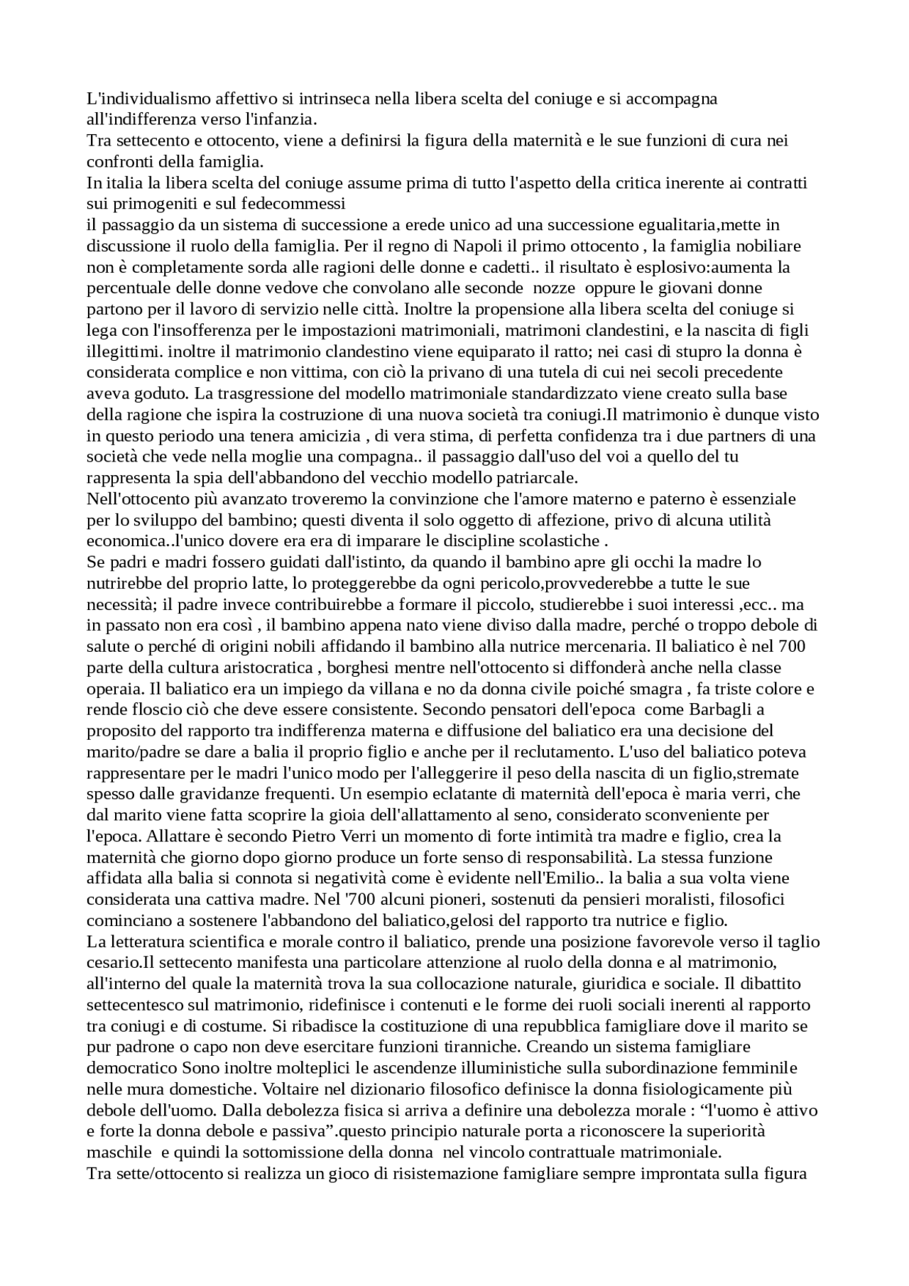Tema storico di grande rilievo - Docsity