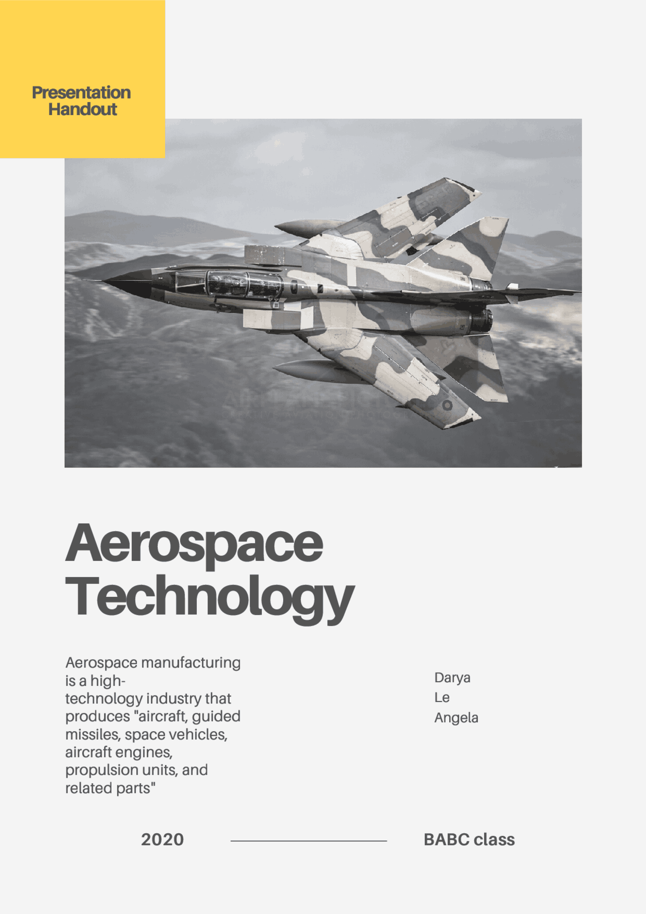 Analysis of 3 Aerospace Companies in Integrated Reporting - Docsity