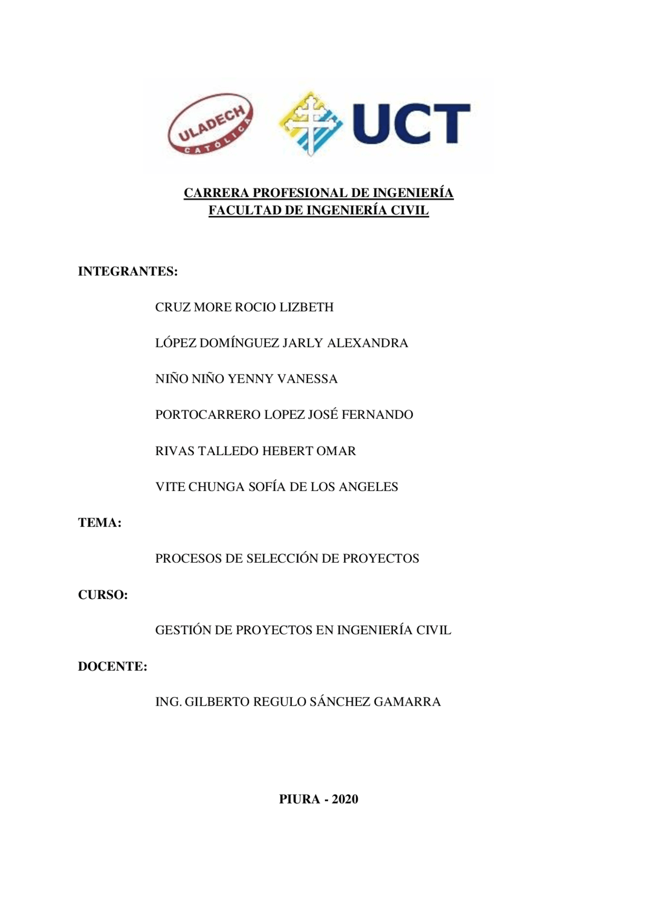 GestiÓn De Proyectos Docsity