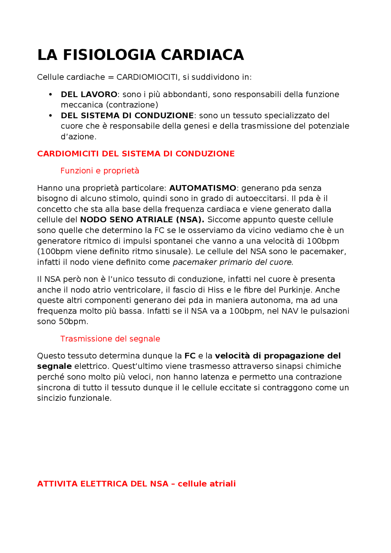 Sistema Circolatorio Infermieristica Docsity