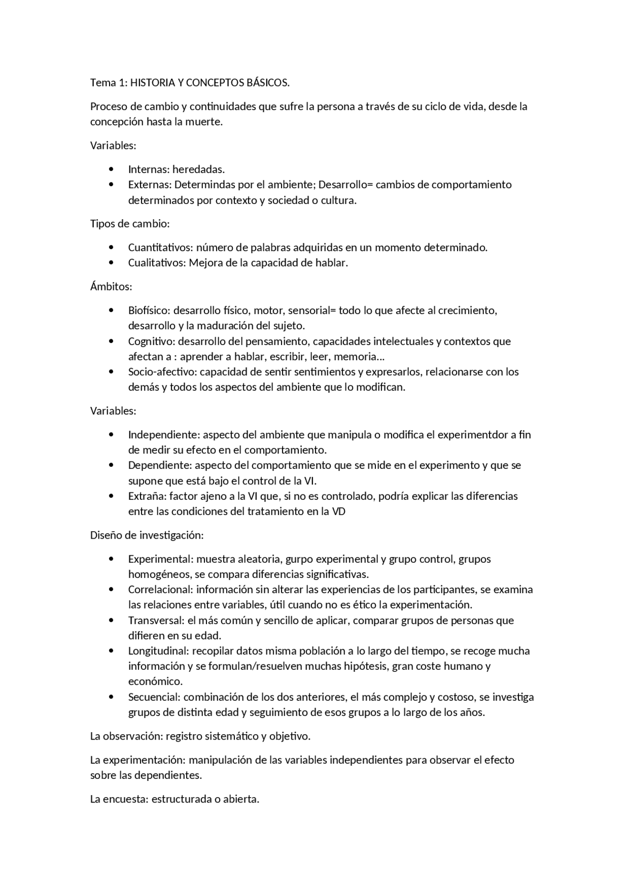 Psicologia Evolutiva Apuntes De Psicología Docsity