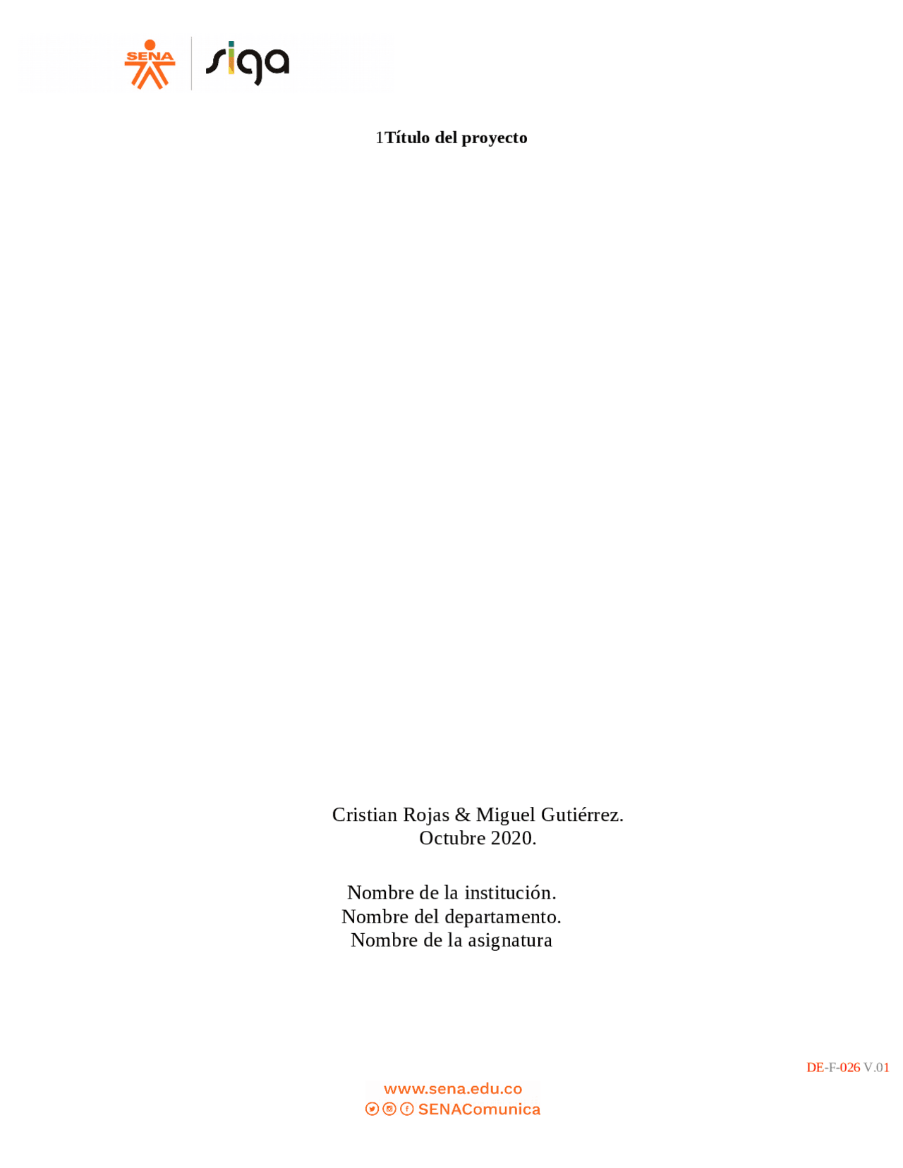 Formulación De Proyectos Docsity