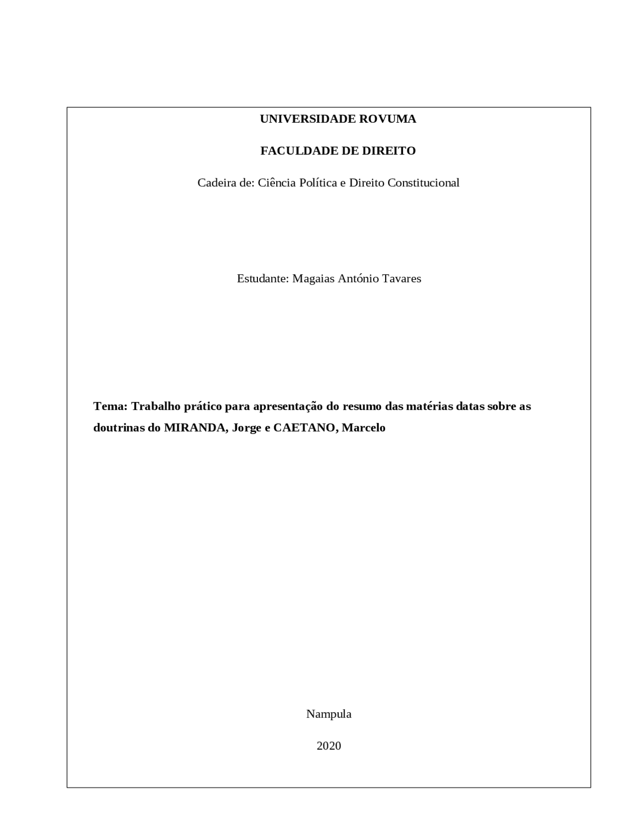 Trabalho De Empreendedorismo Docsity