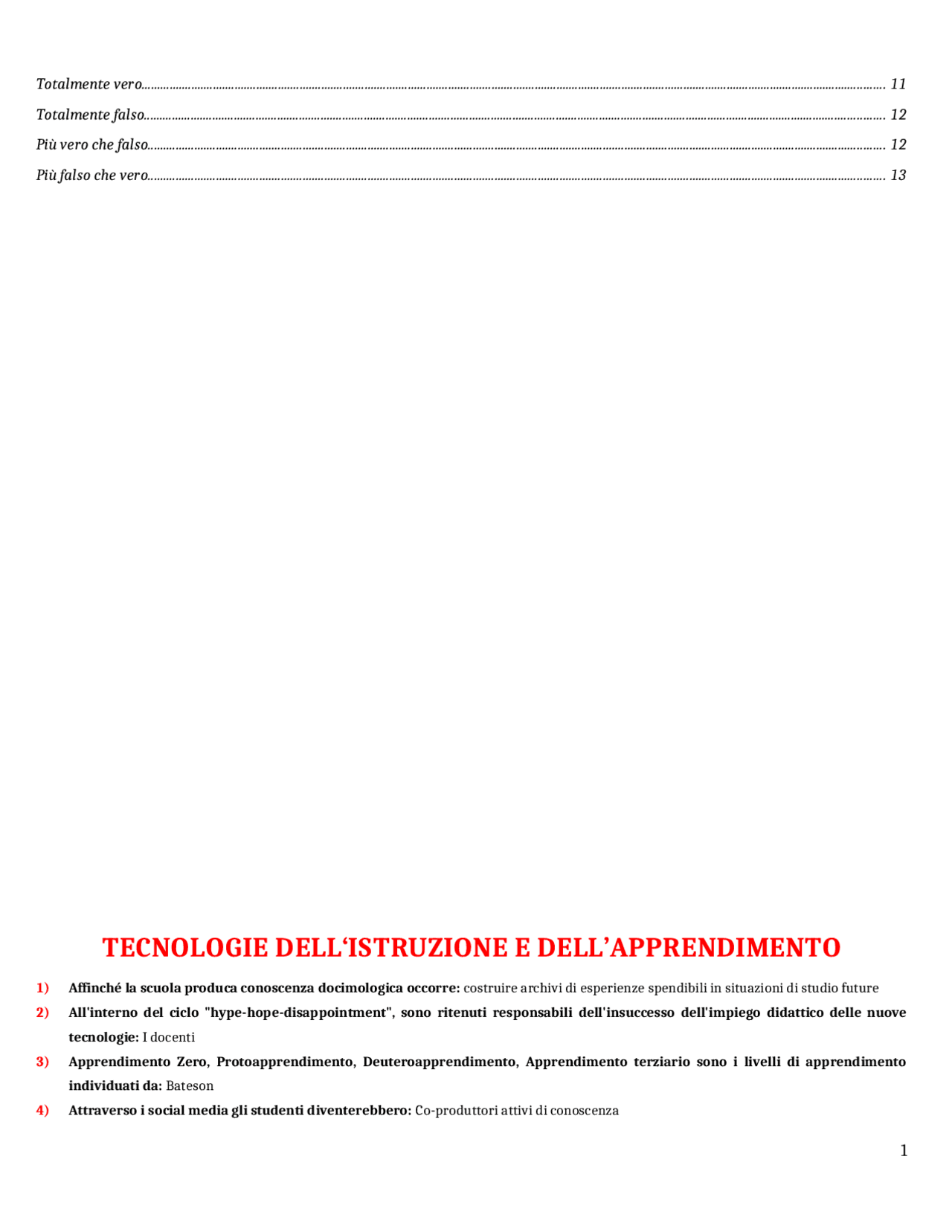 Domande E Risposte 24 Cfu Pegaso Docsity