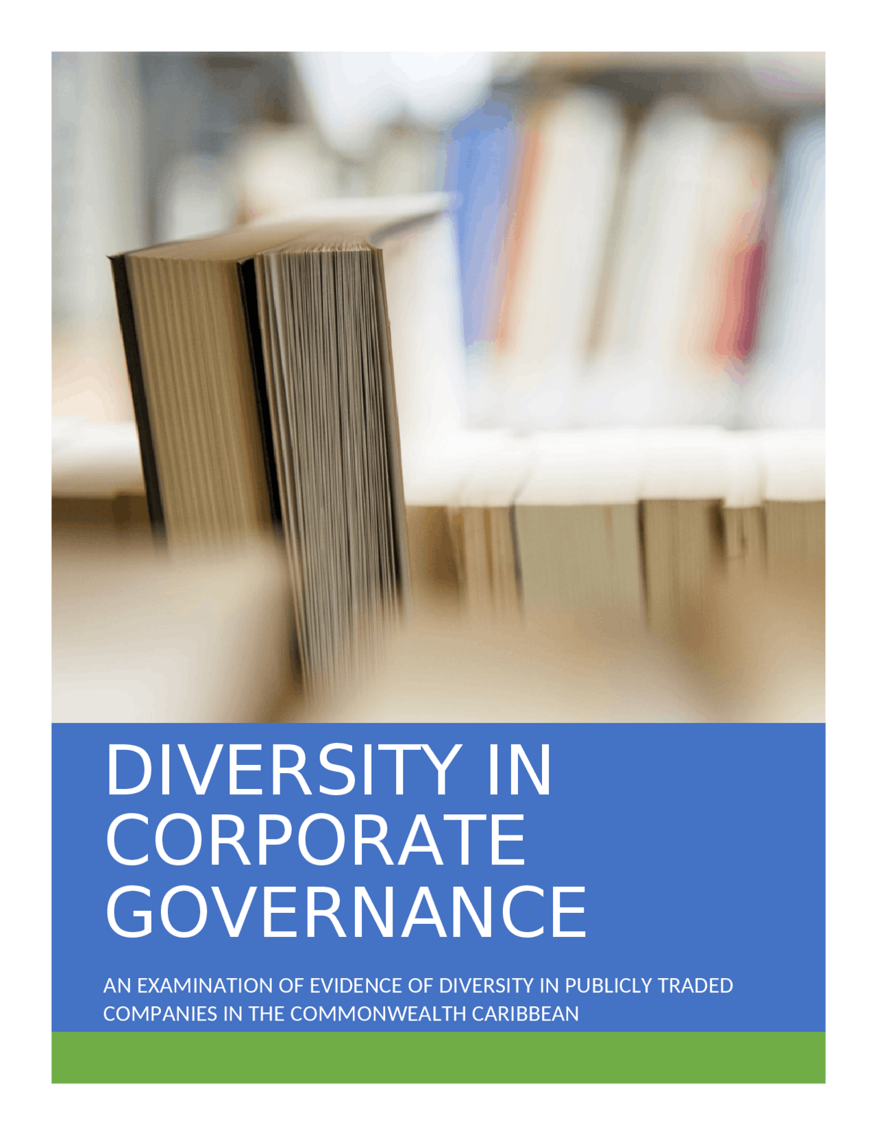 Diversity in Corporate Governance - Docsity