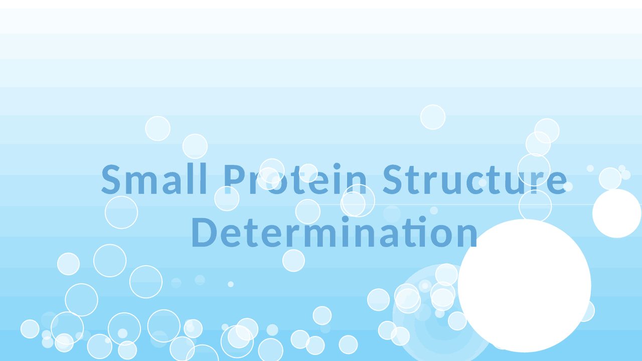 Small Protein Structure Determination - Docsity
