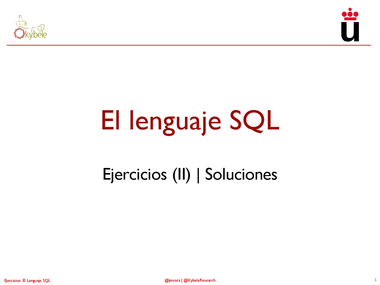 Ejercicios resueltos SQL II - Docsity