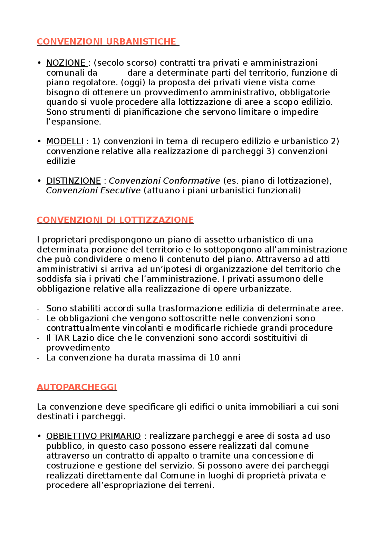 Dispense Di Diritto Urbanistico Appunti Di Diritto Urbanistico Docsity
