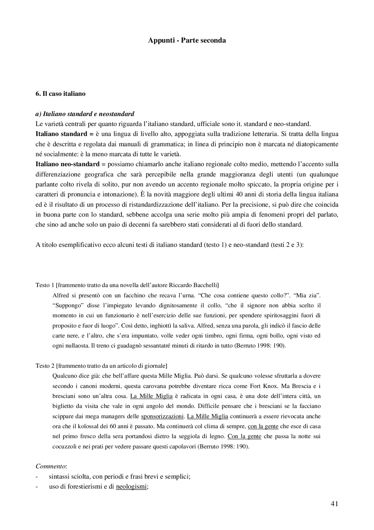 Appunti Di Sociolinguistica Docsity