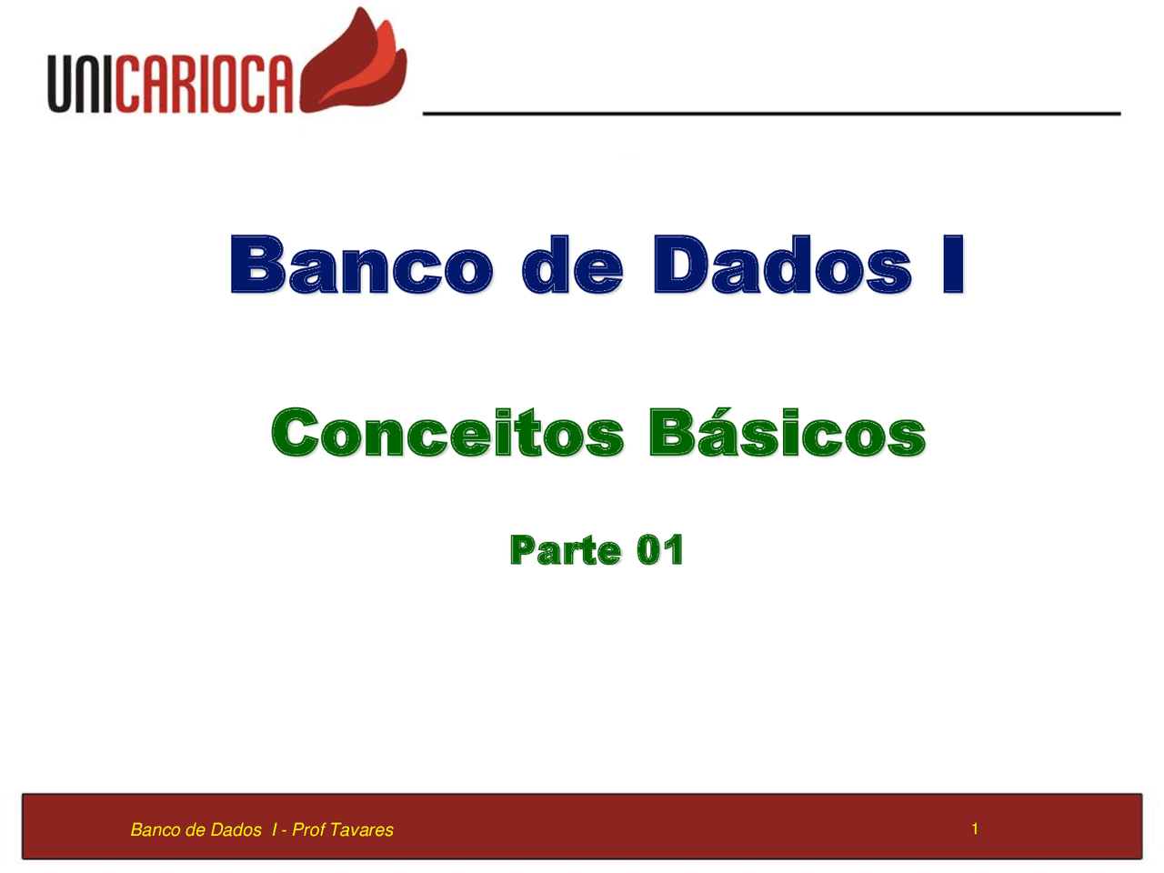 Conceitos Básicos De Banco De Dados Docsity