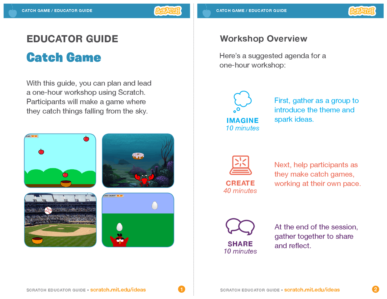 Scratch game about catching the falling apples so its a catch game | Study Guides, Projects, Research Computer science | Docsity