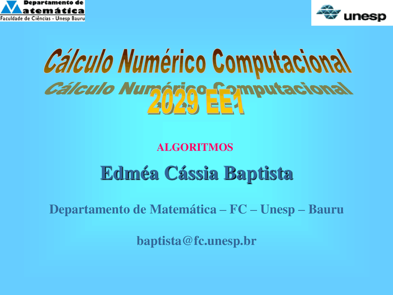 Algoritmos Sistemas Lineares Docsity