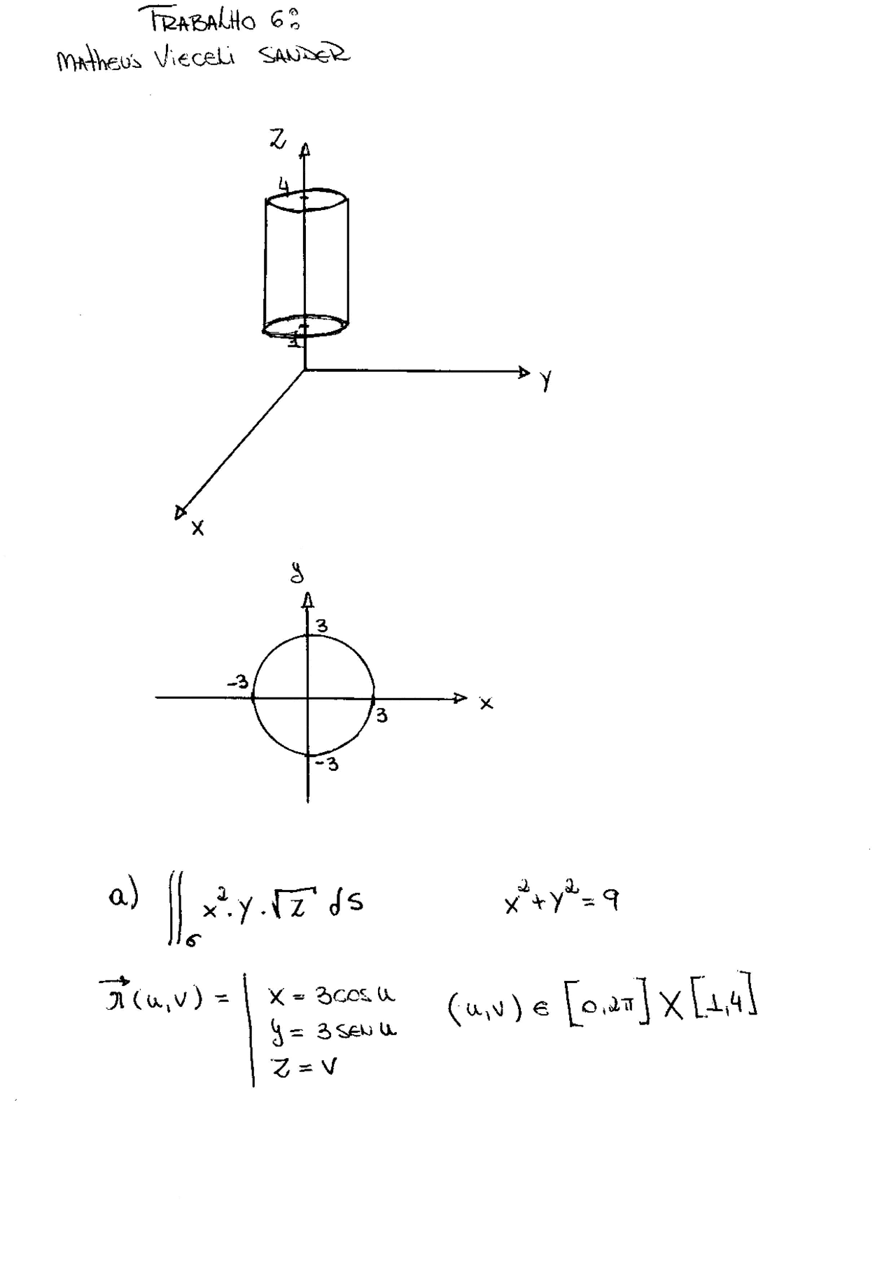 Calculo Avançado Exercicios Para Ajuda E Esclarecimento Sobre Algumas