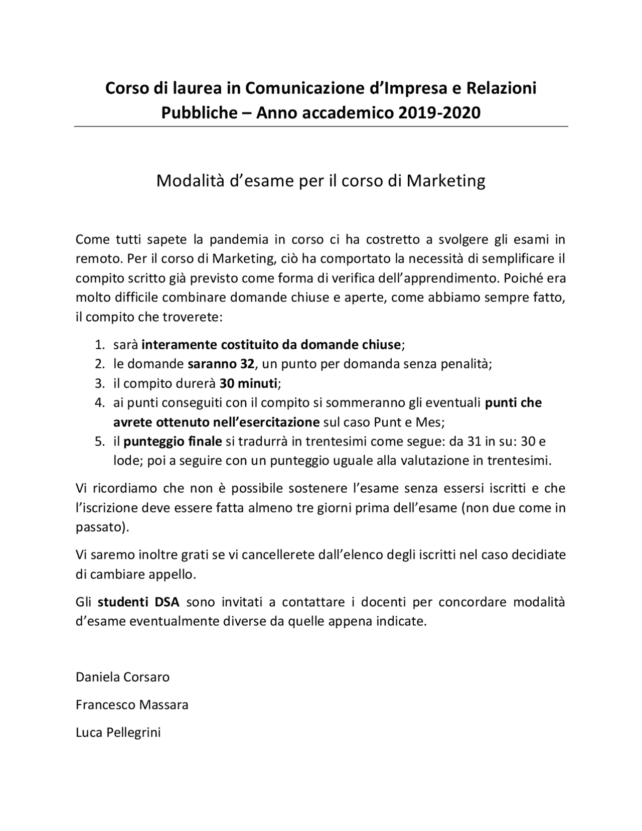Marketing Iulm Pellegri Docsity
