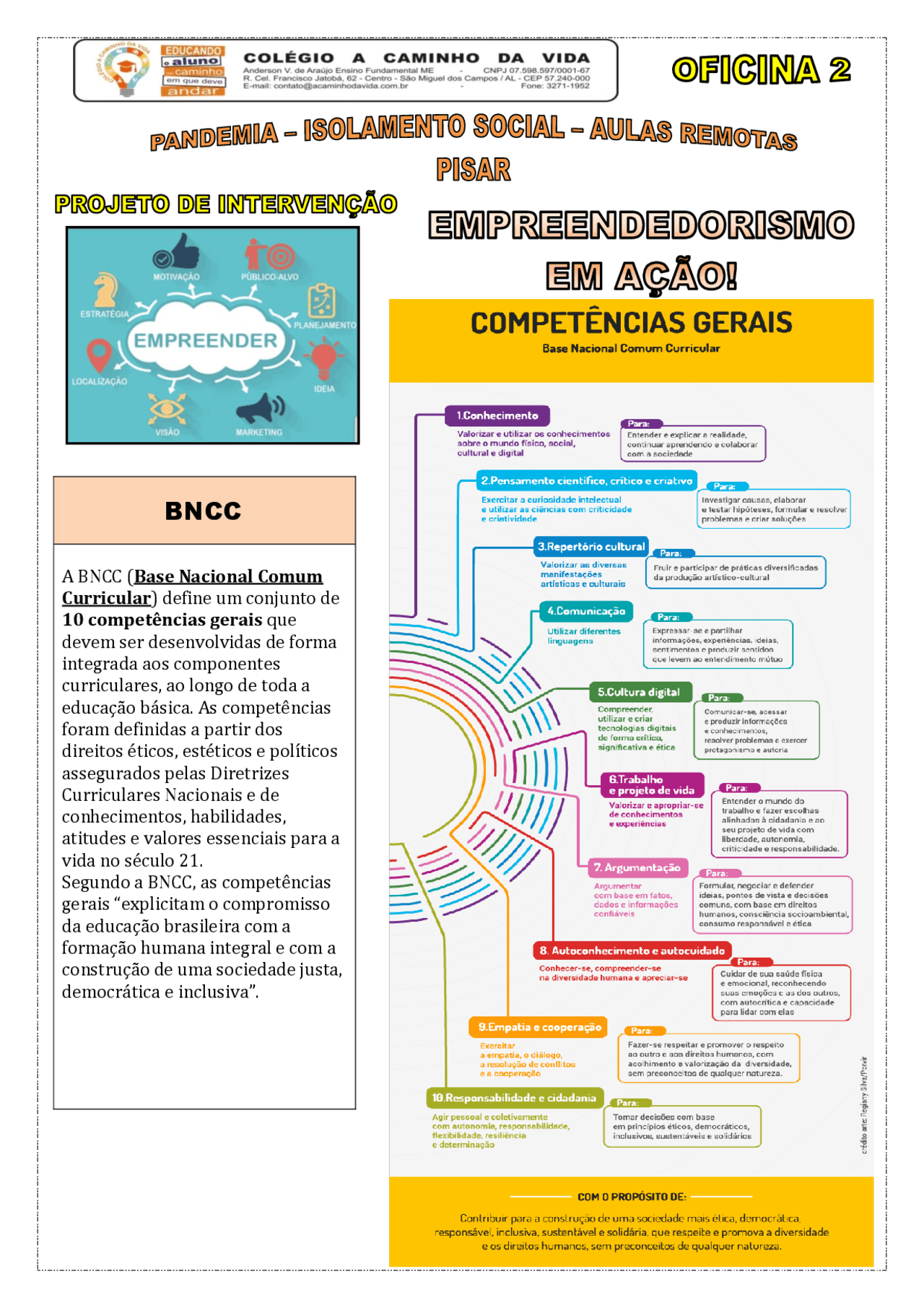 Projeto De Empreendedorismo Docsity