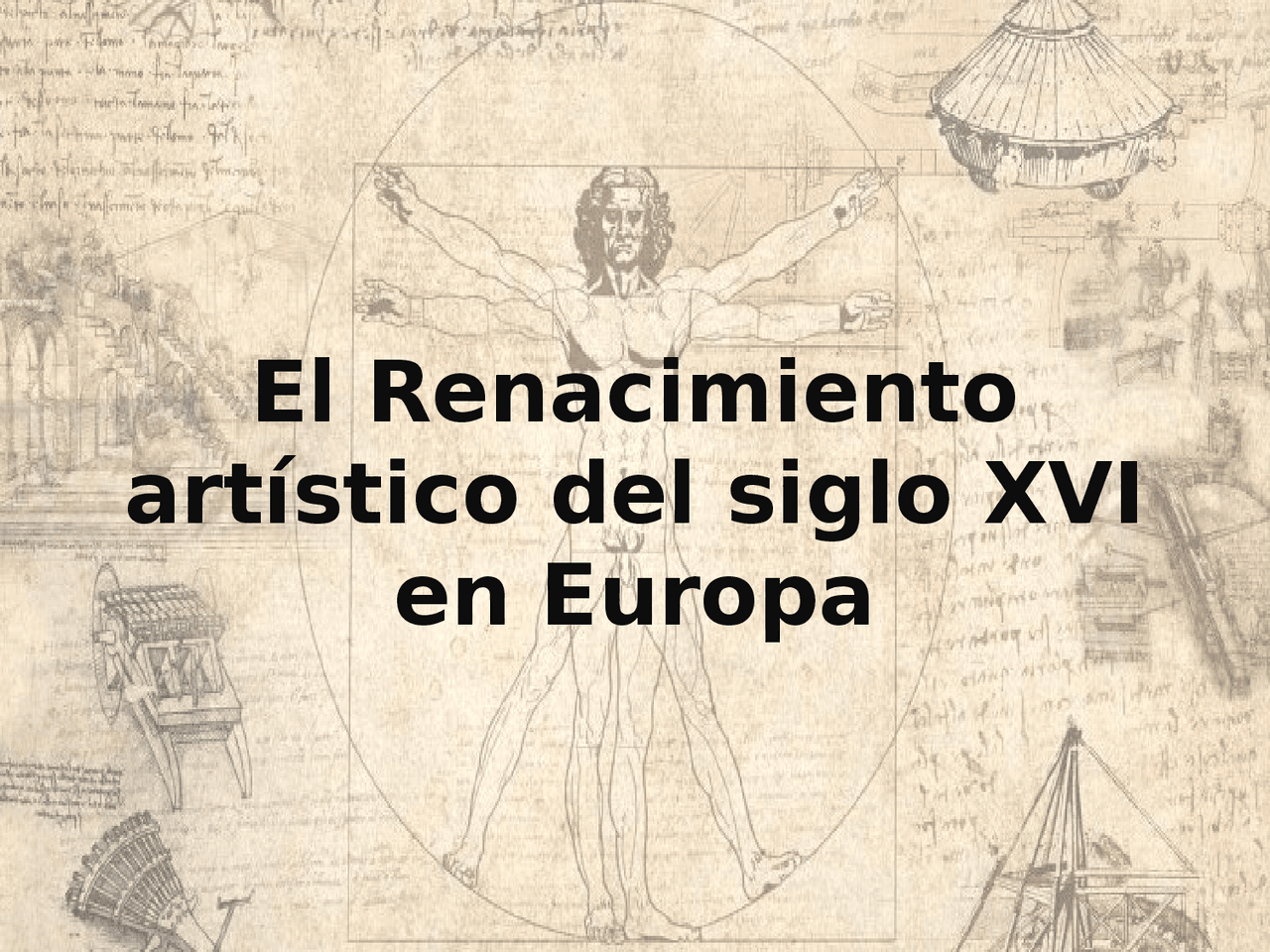 El Renacimiento artístico del siglo XVI en Europa | Diapositivas de Historia | Docsity