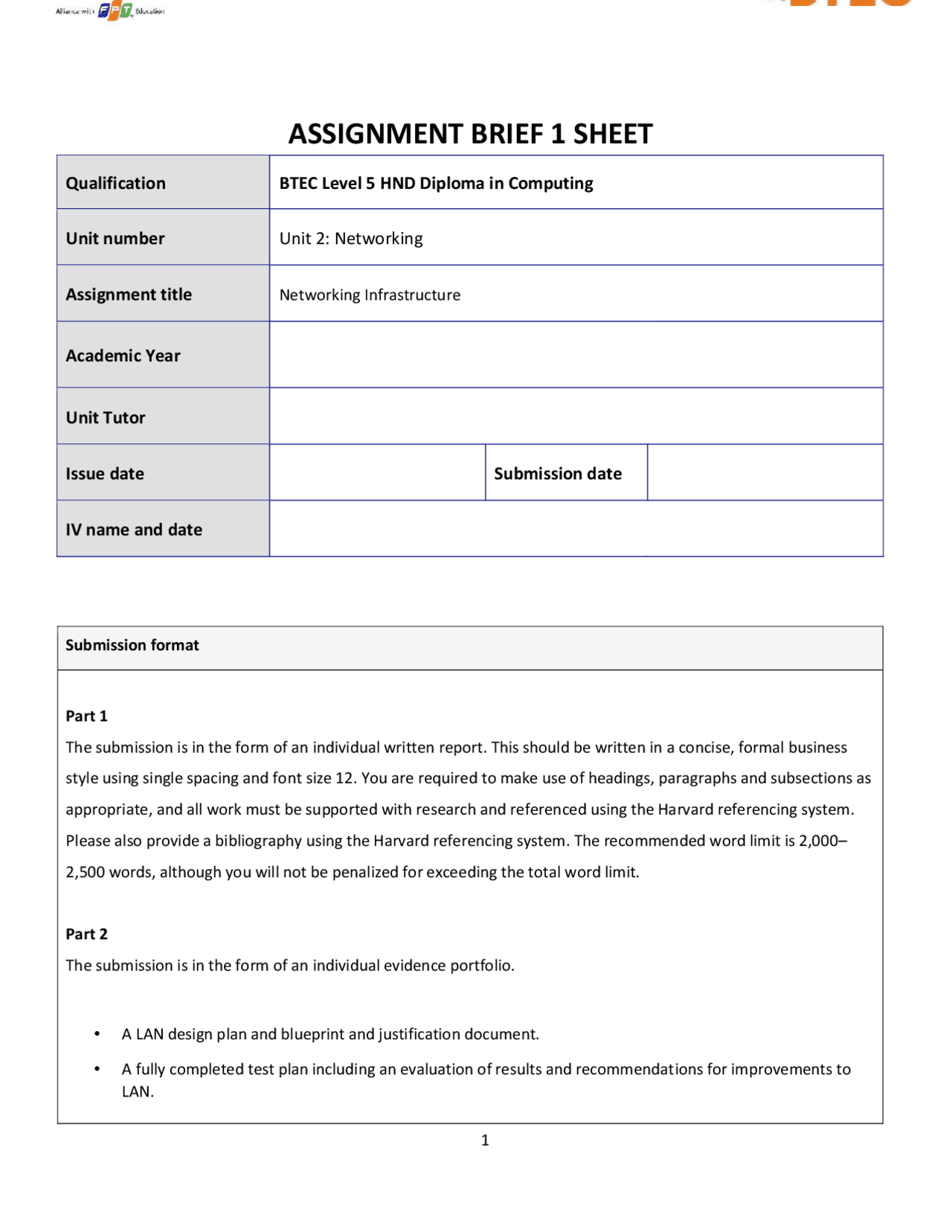 1619 Assignment 1 Networking Assignments Network Design Docsity