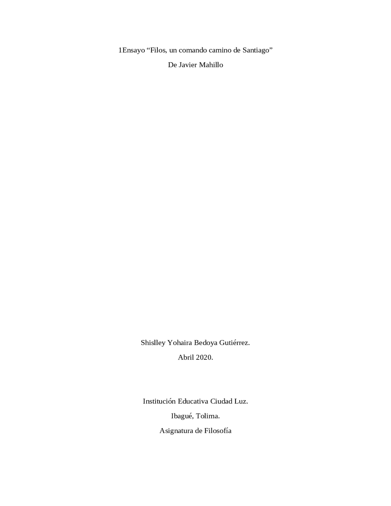 Ensayos Libros De Filosofía Post Moderna Resúmenes De Filosofía Docsity