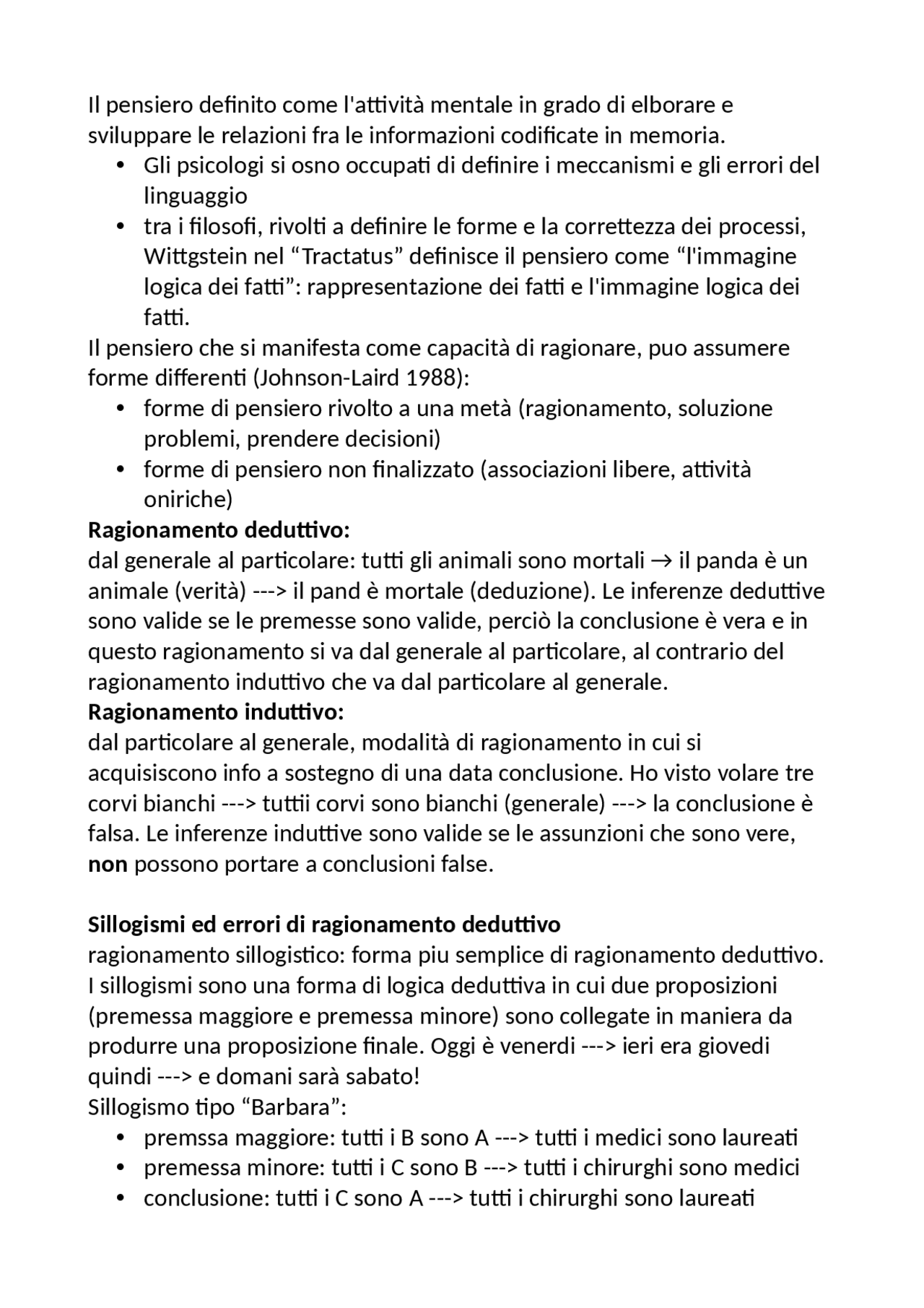 Appunti Di Psicologia Cognitiva Ed Ergonomia Parte Due Docsity
