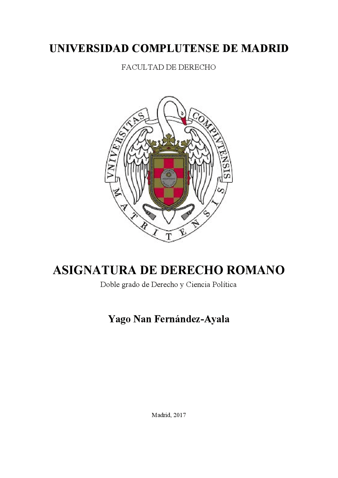 Historia del derecho romano e Ius Privatum - Docsity