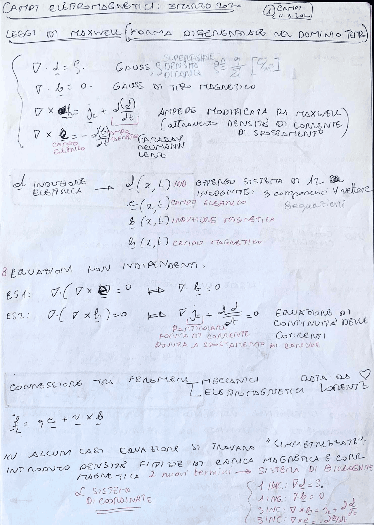 Appunti Completi Del Corso Di Campi Elettromagneticipt1a