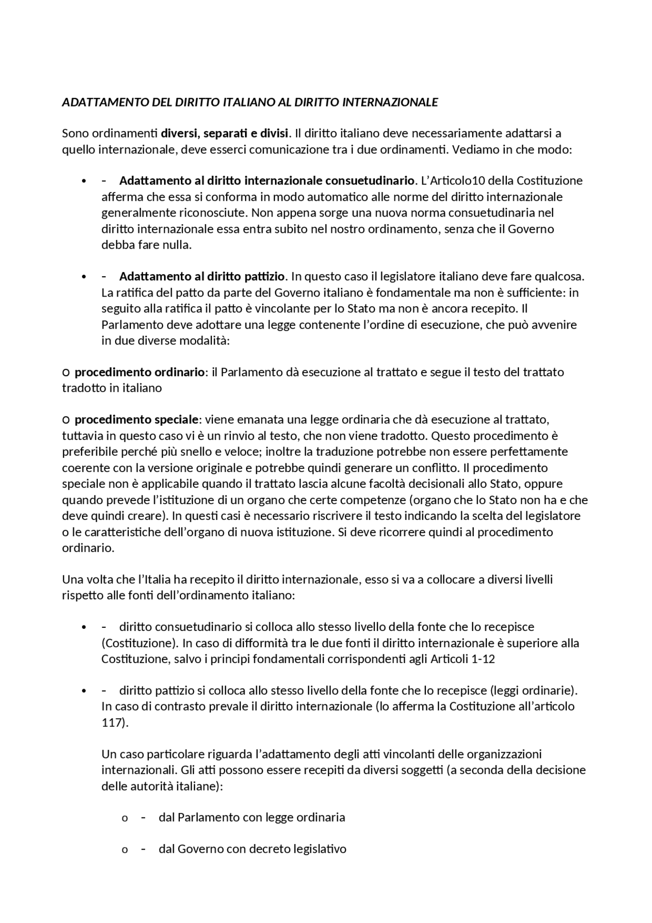 Prima parte diritto europeo - Docsity