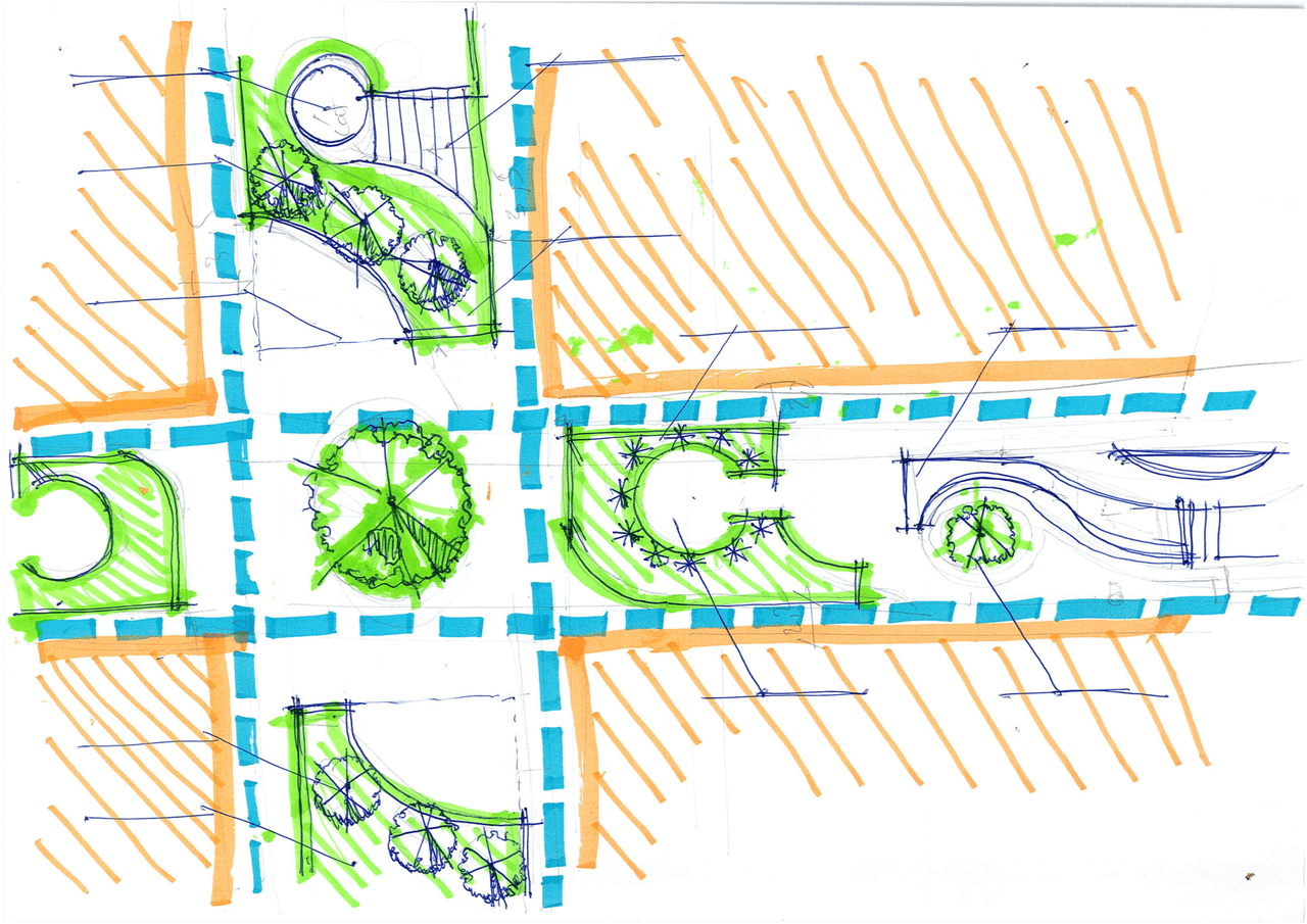 Park drawing ( a simpe model of park in a resident zone) - Docsity