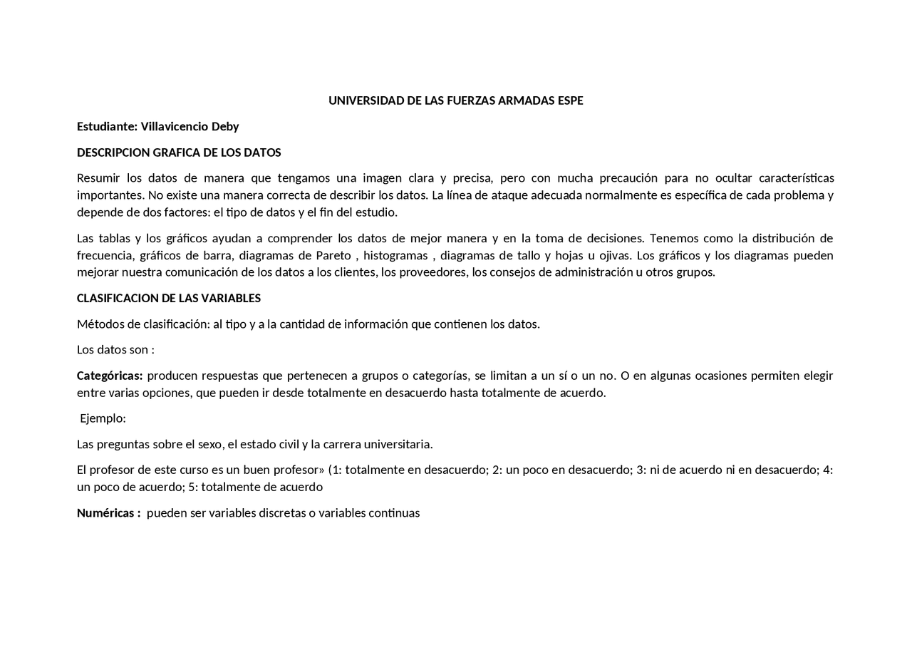 Estadistica Variables Tipos Docsity
