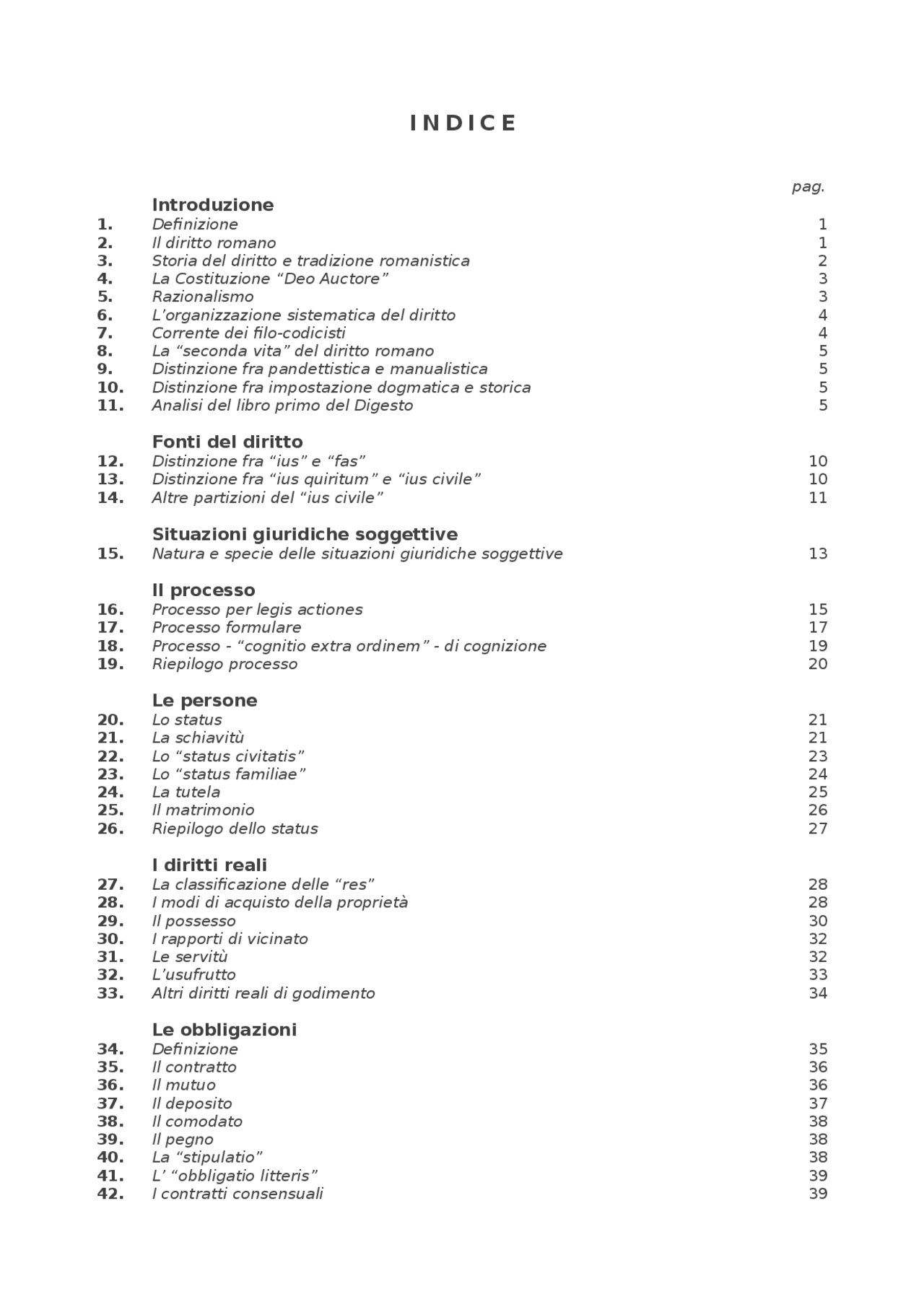 Istituzioni Di Diritto Romano Docsity