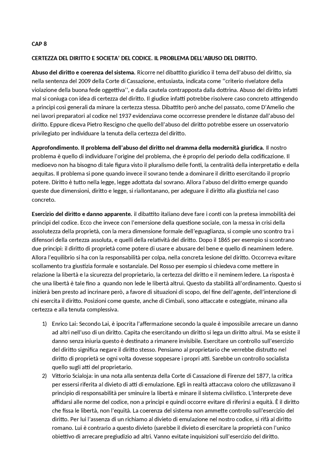 Giovanni Cazzetta - Codice civile e identità giuridica nazionale cap 8 ...