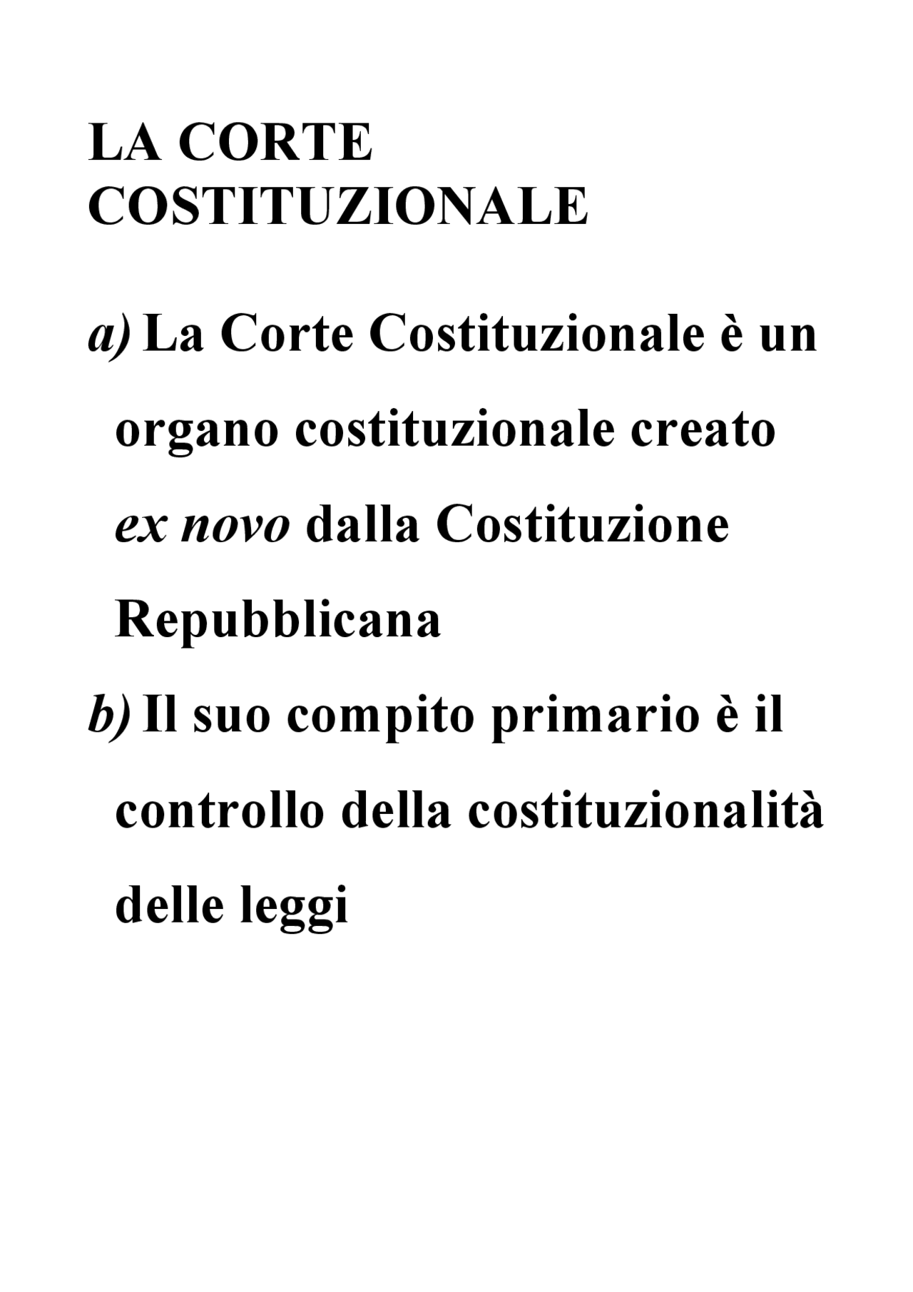 Corte Costituzionale Docsity