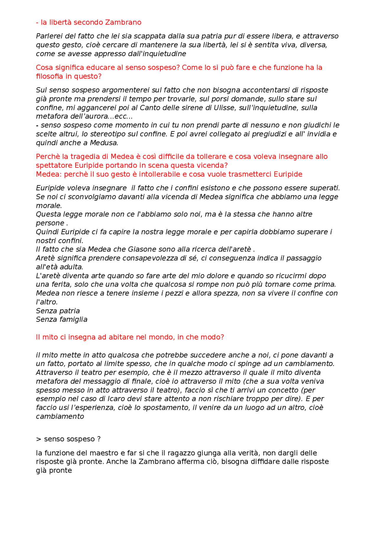 Domande Esame Filosofia Delleducazione Docsity