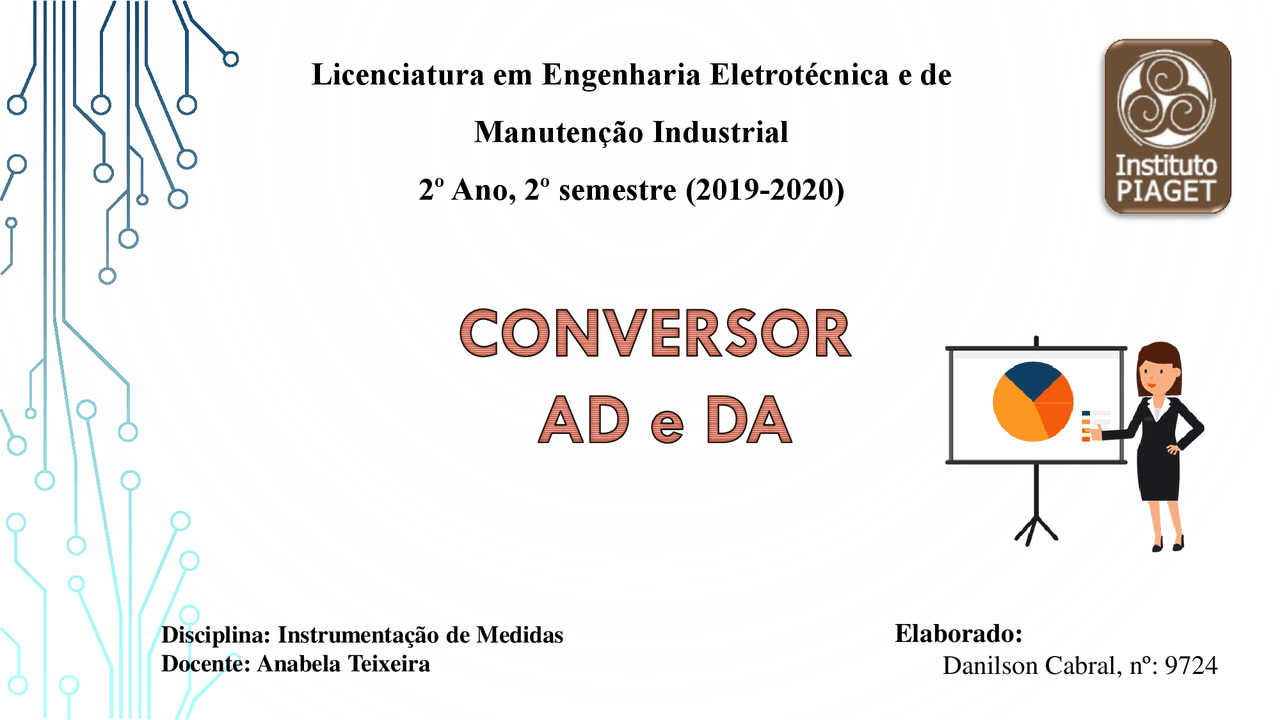 Trabalho conversor DA e AD - Docsity