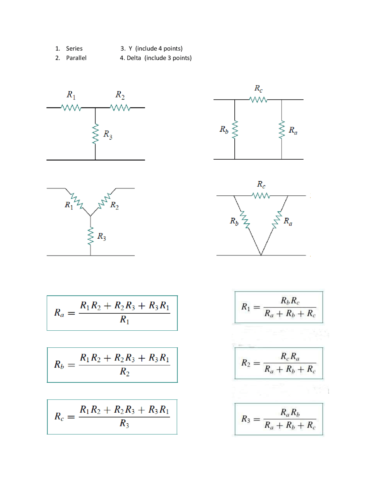 Circuit Question Set Docsity