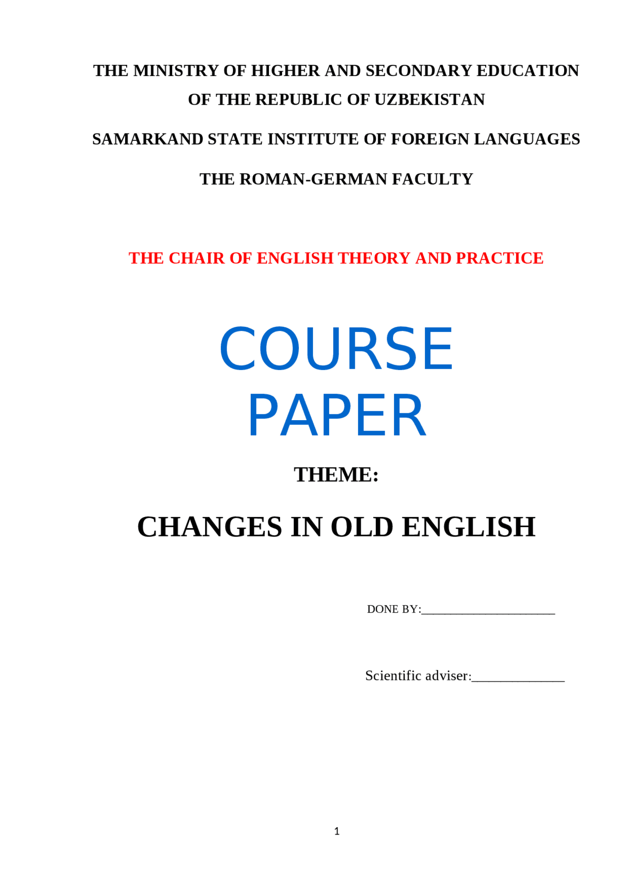 Changes in old english | Study Guides, Projects, Research Linguistics ...
