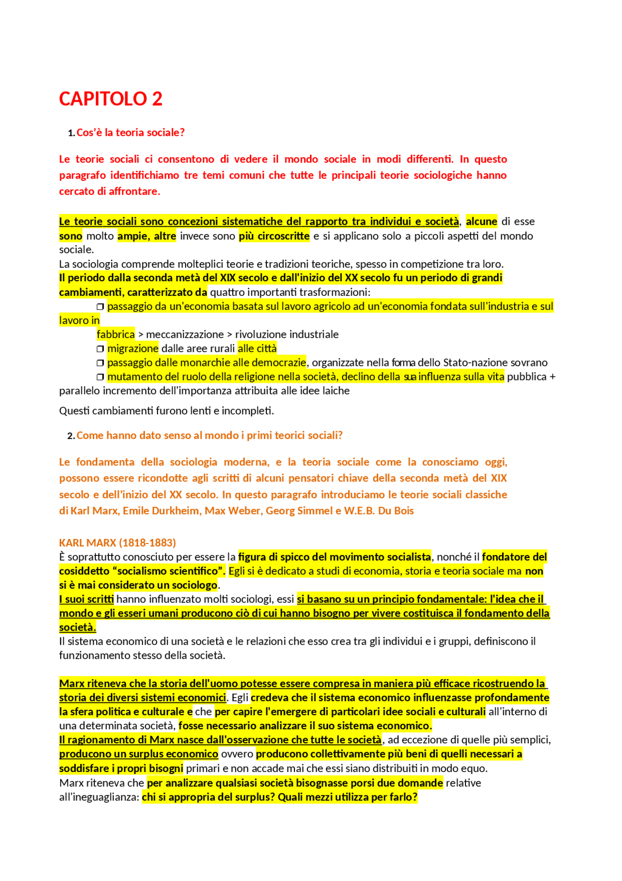 Capitolo 2 Progetto sociologia (Seconda edizione) Jeff Manza - Docsity