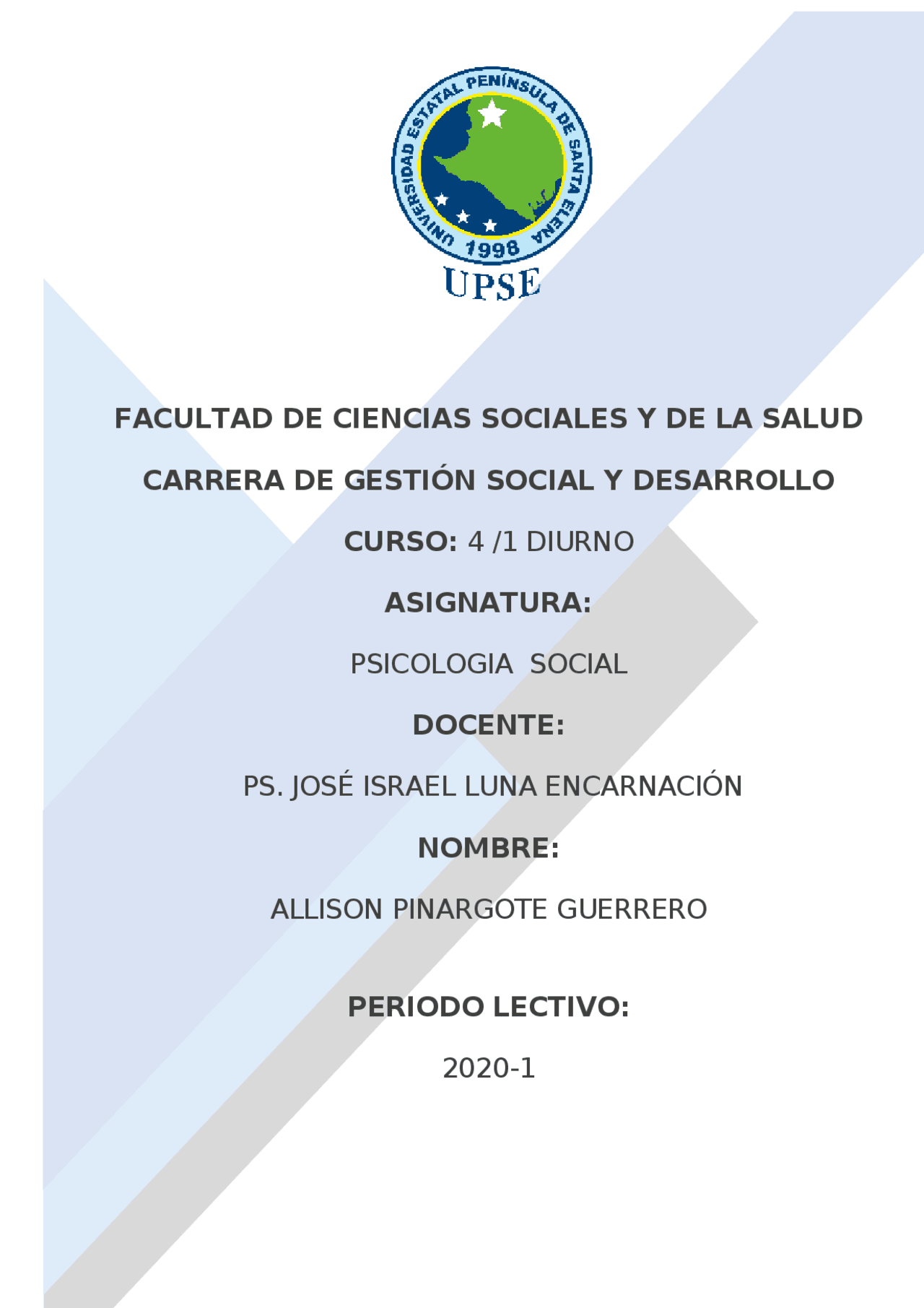 ALLISON PINARGOTE GUERRERO - Docsity