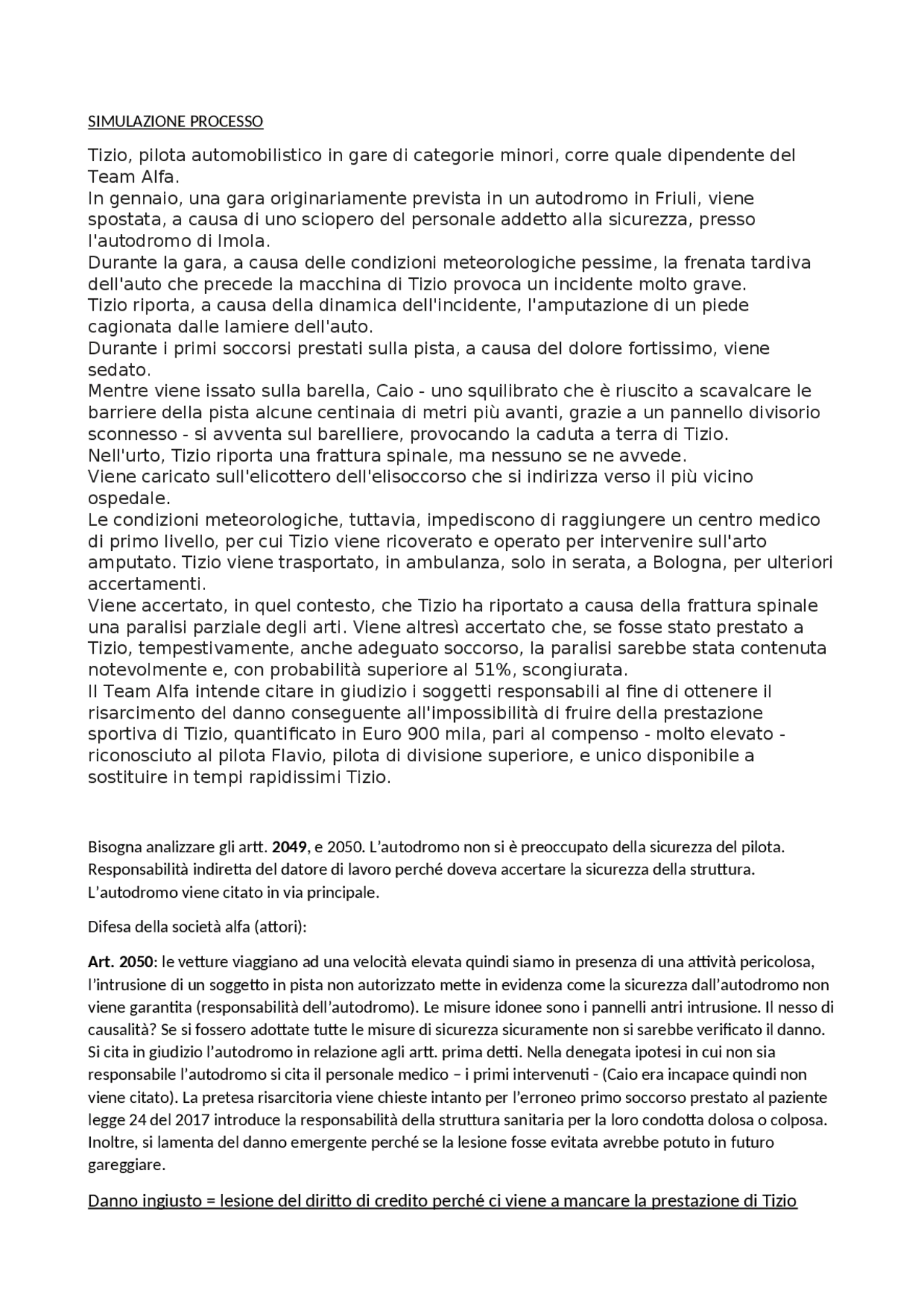 Diritto Parte Prima Docsity