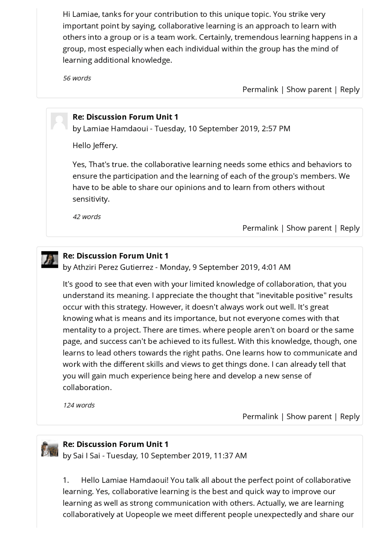 Discussion Assignment Solution For The Unit 1 Part5 Docsity