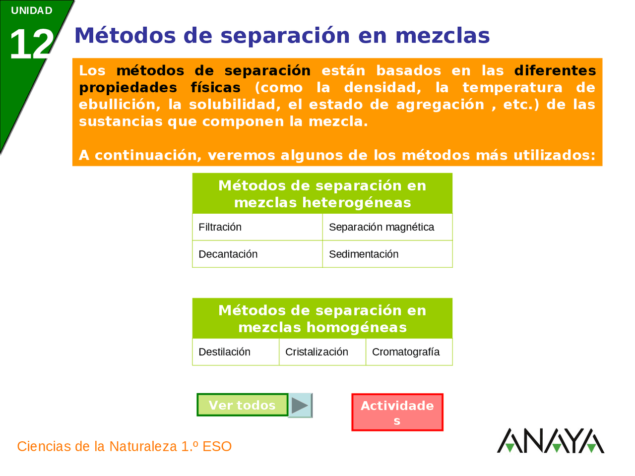 Metodos de sepracion - Docsity
