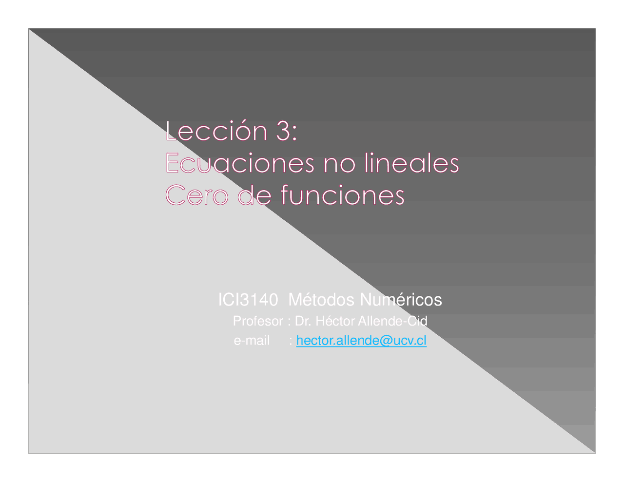 Métodos Numéricos Práctica Apuntes De Métodos Matemáticos Docsity