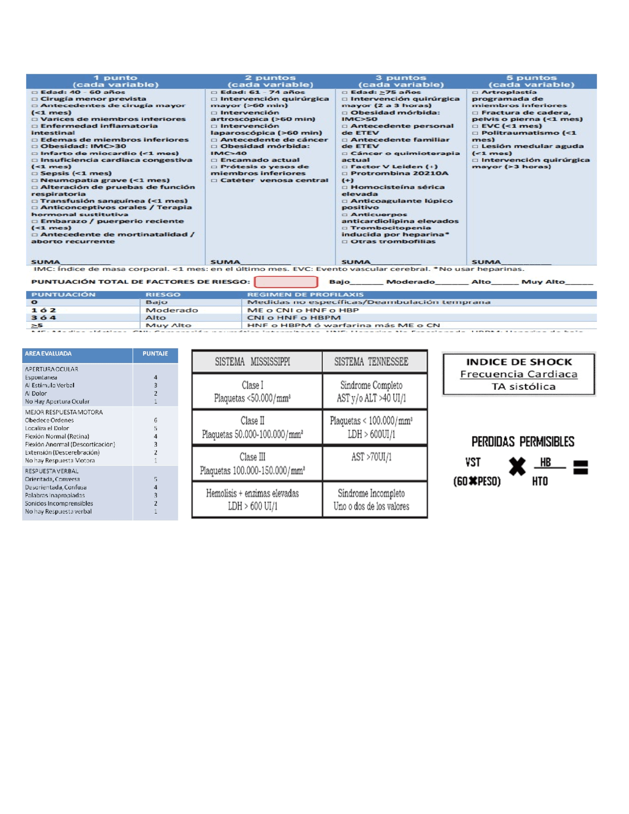 FORMULAS DE OBSTETRICIA - Docsity