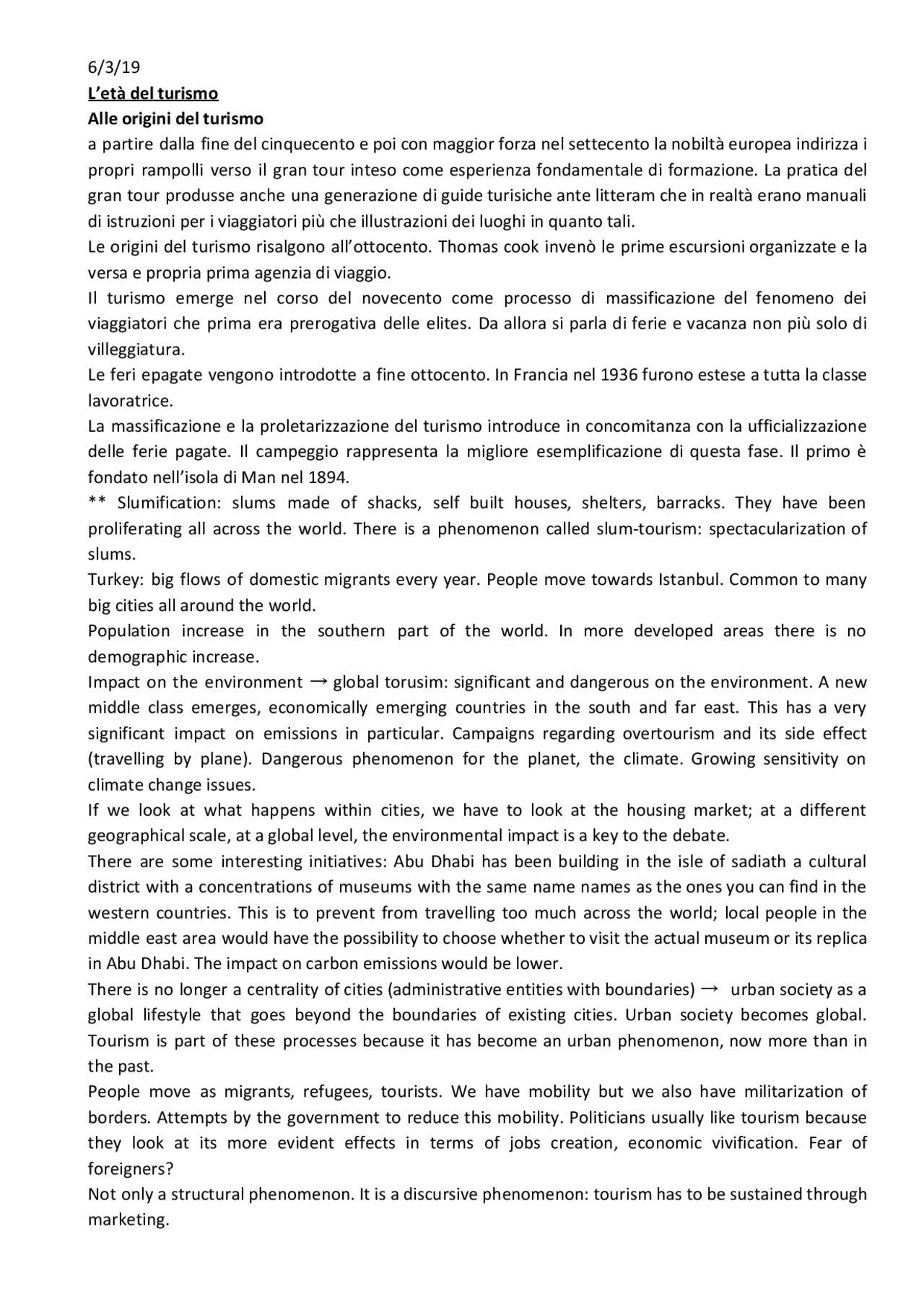 Strategie Territoriali Docsity