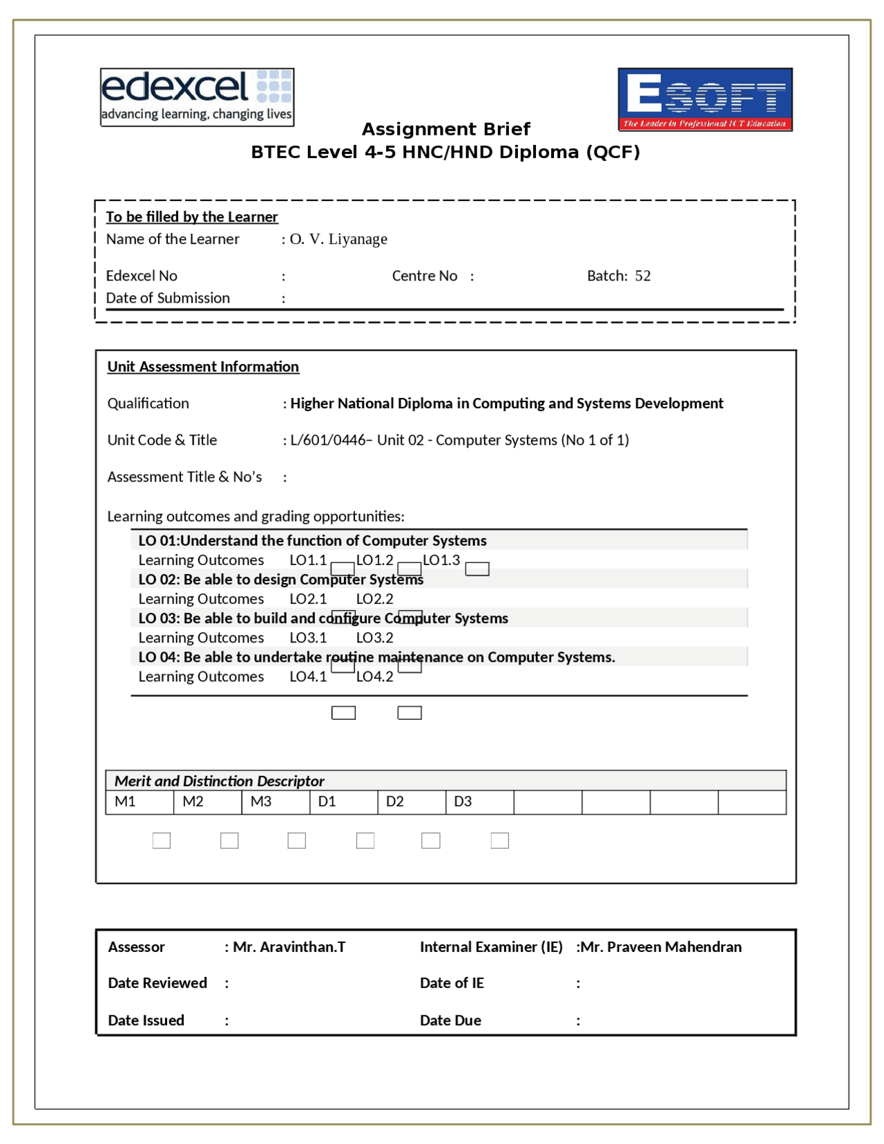 Computing Assignment Docsity