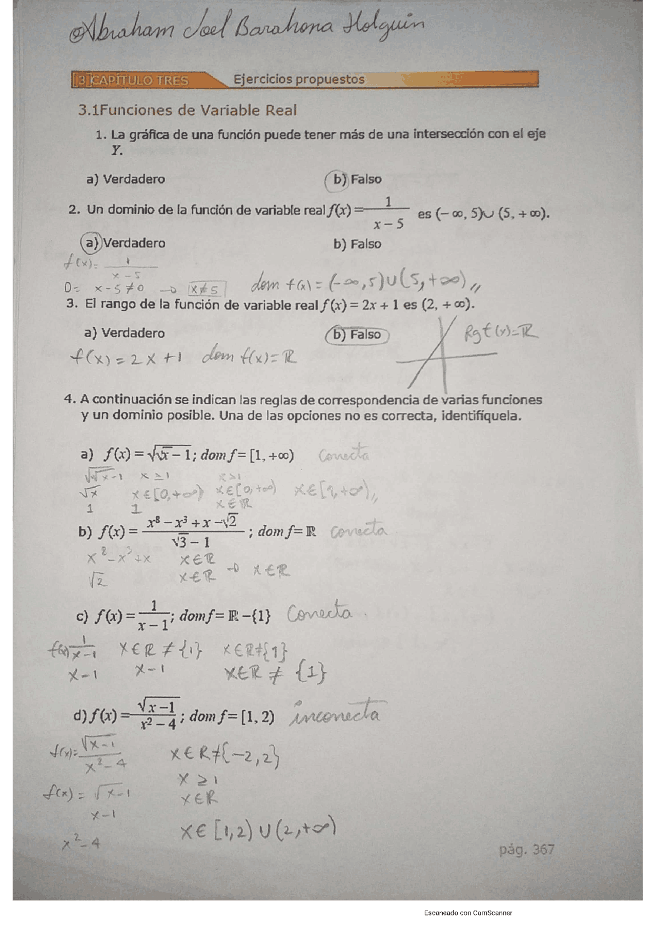 Ejercicios de cálculo resueltos | Ejercicios de Matemáticas | Docsity