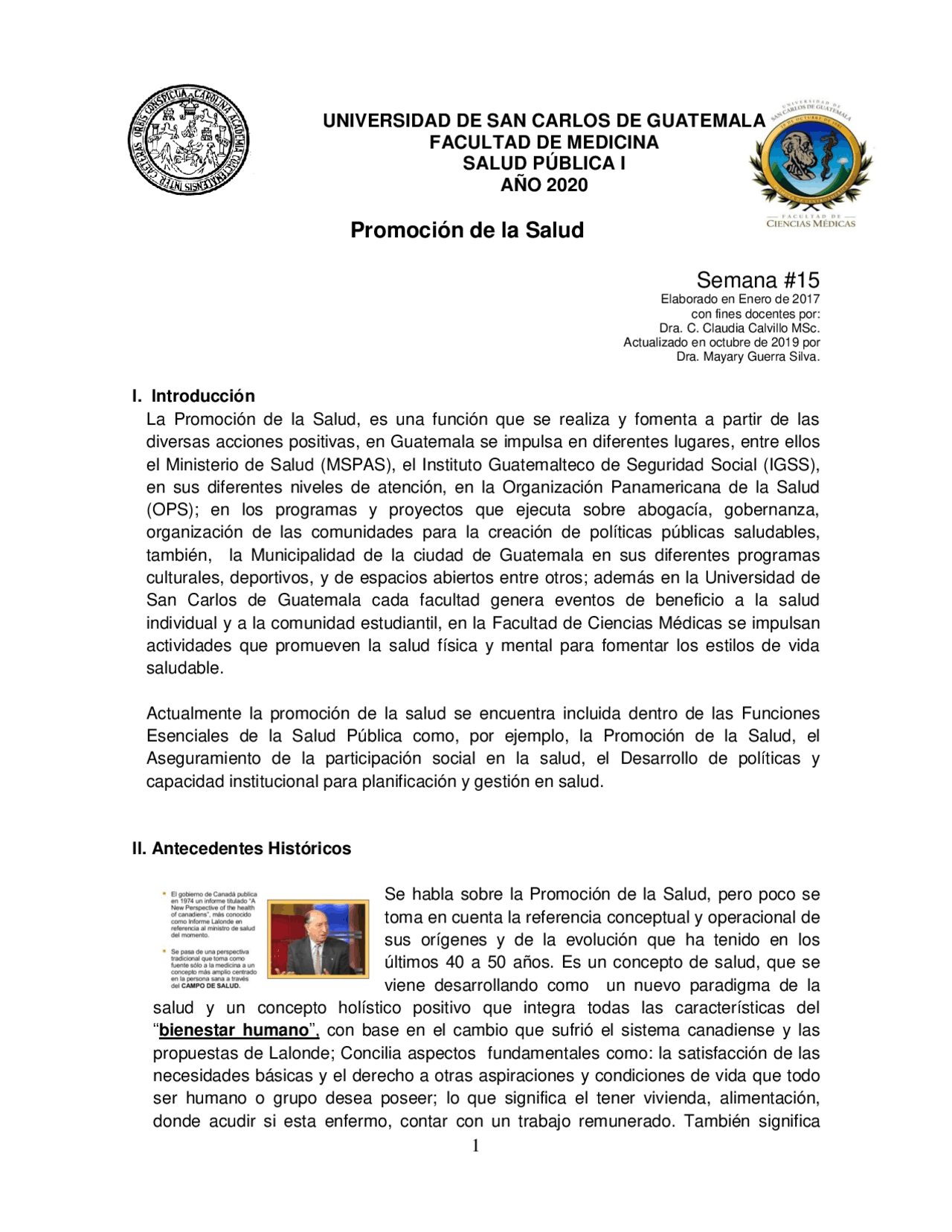 Promoción De La Salud Resúmenes De Salud Pública Docsity