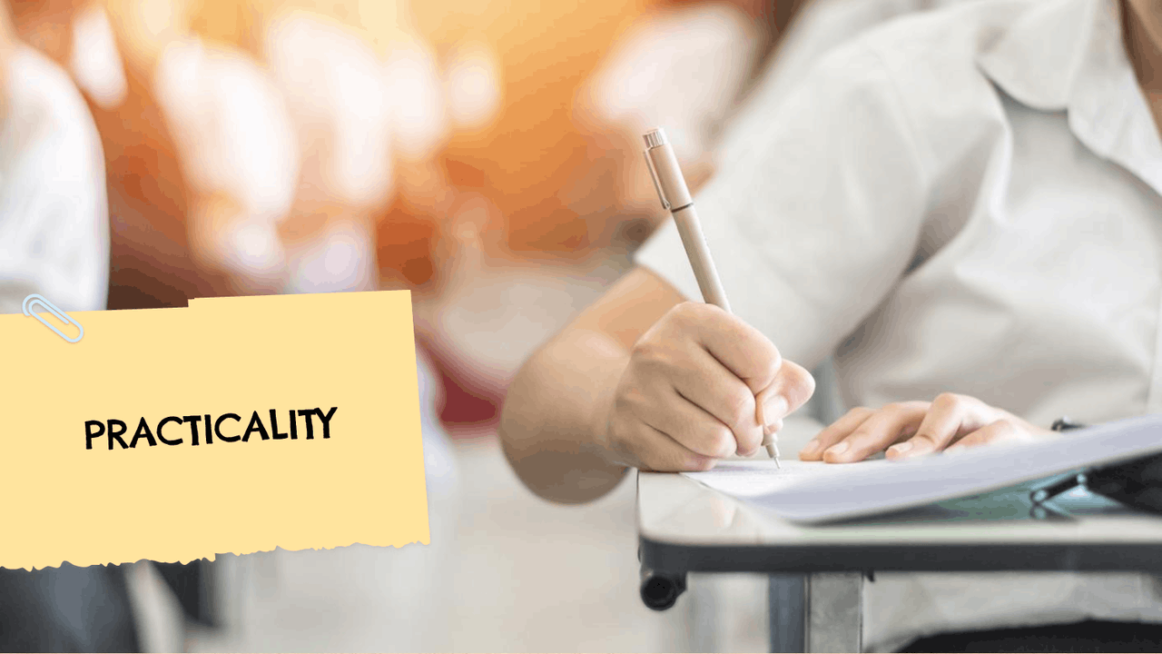 Practical and impractical test - Docsity