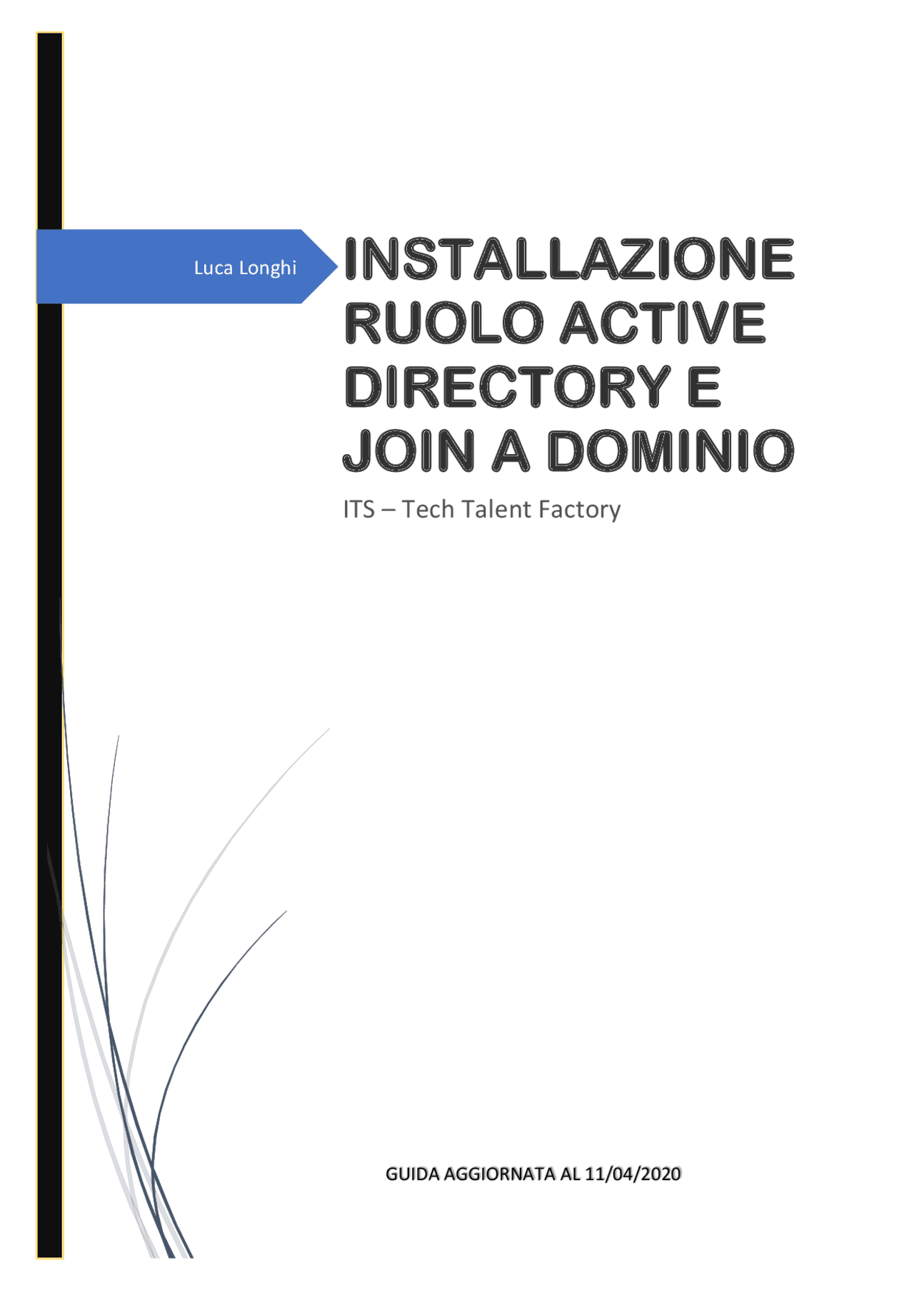 Guida Installazione Active Directory E Join A Domain Docsity
