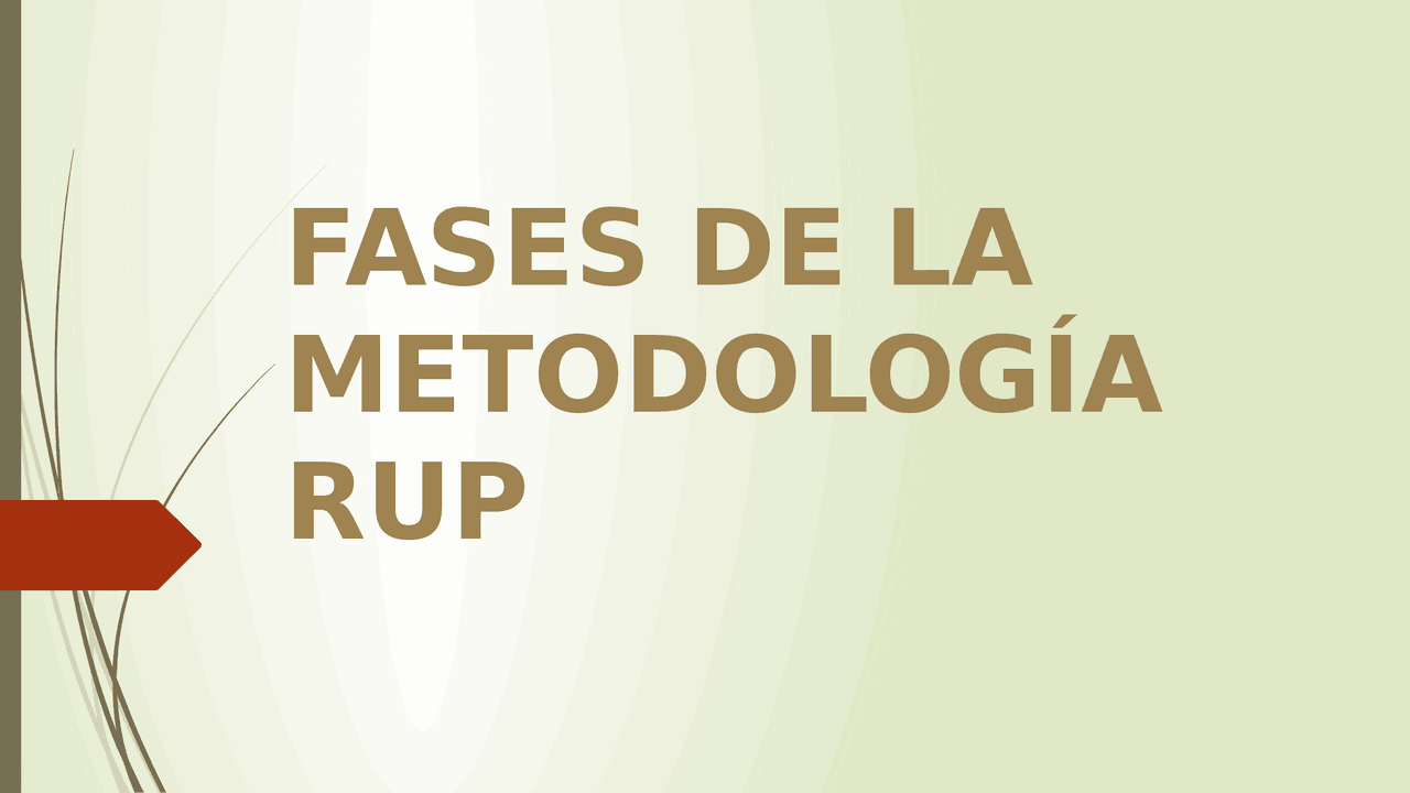 FASES DE METODOLOGIA RUP - Docsity